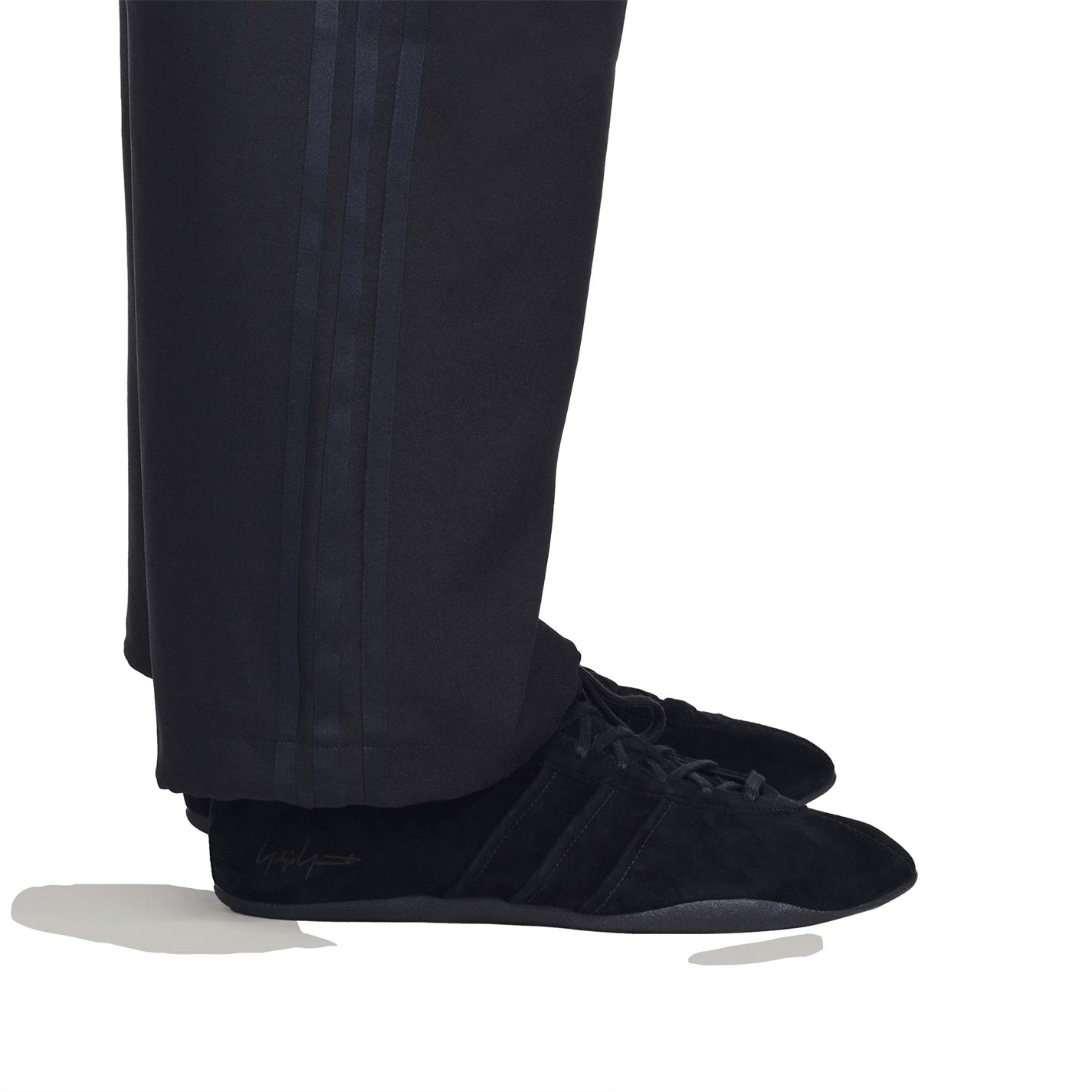 Y3 | Men's Open Cuff Soft Fabric Joggers | Men | Black | Flannels