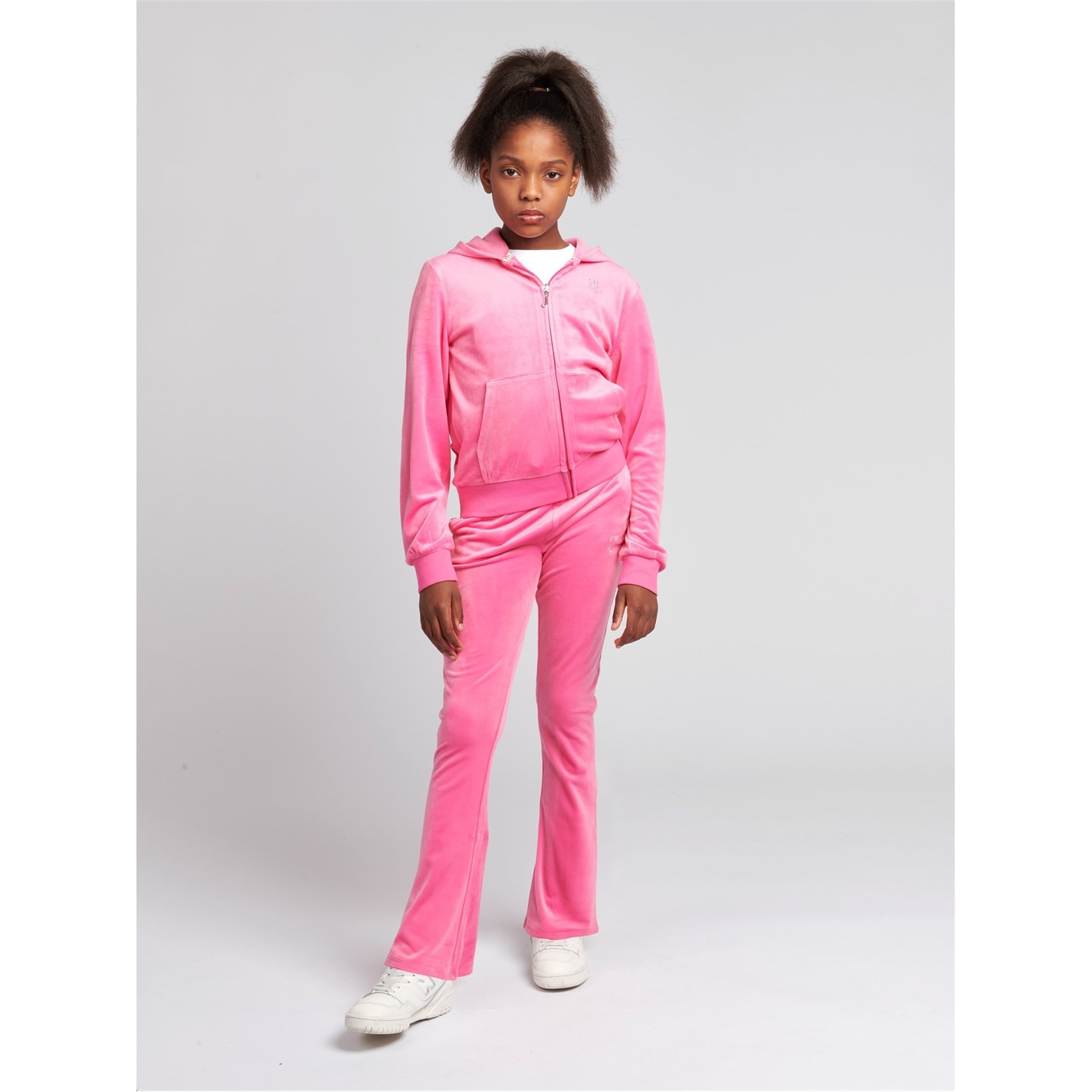 JUICY COUTURE | Diamante Bootcut Joggers Juniors | Kids | Open Hem ...