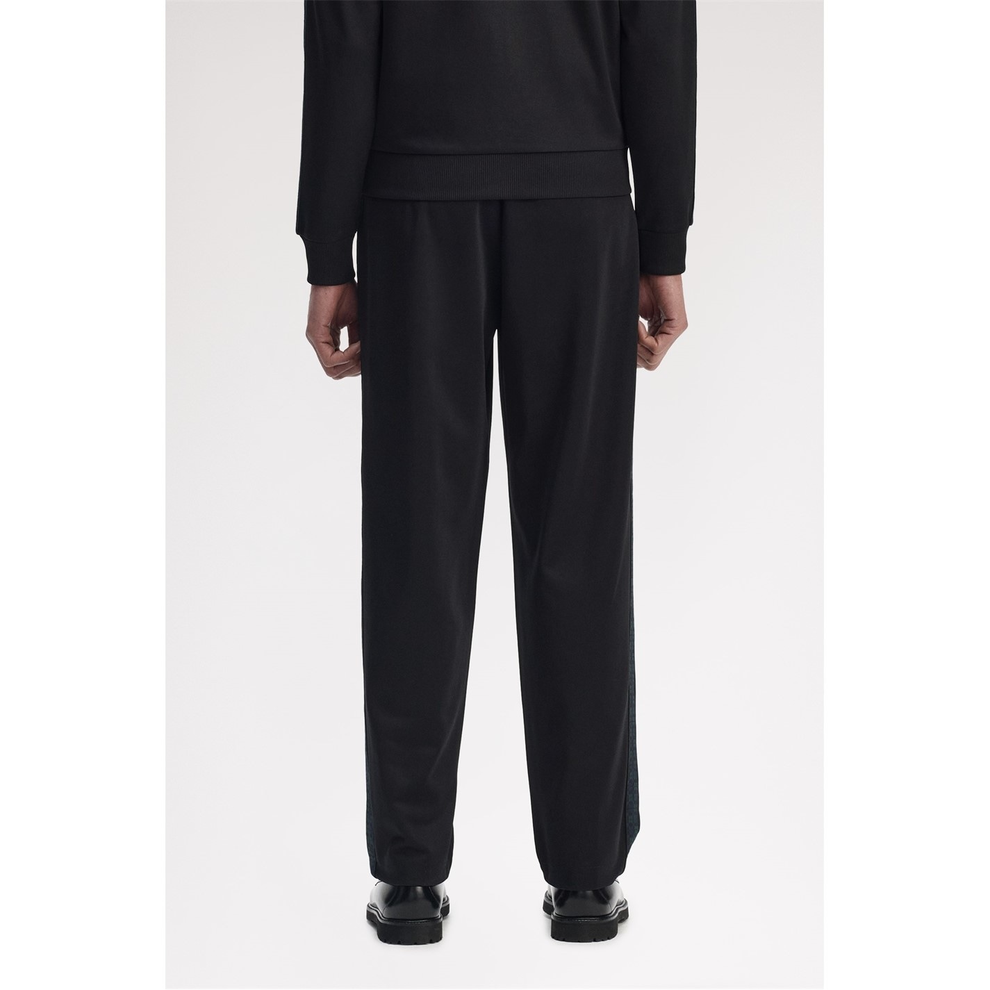 Fred Perry | Men's Blackwatch Open Hem Woven Tracksuit Joggers | Men ...