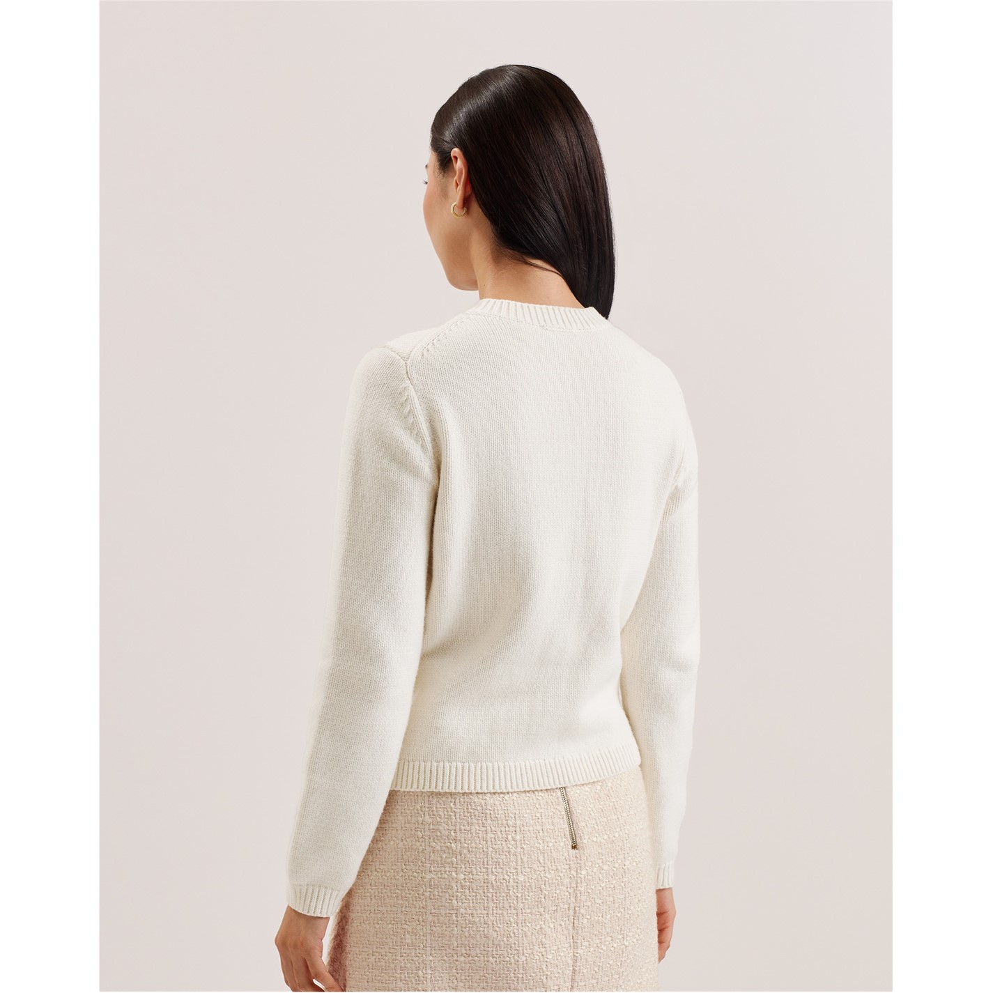Ted Baker | Women's Jaycey Cardigan | Women | Ivory | Flannels