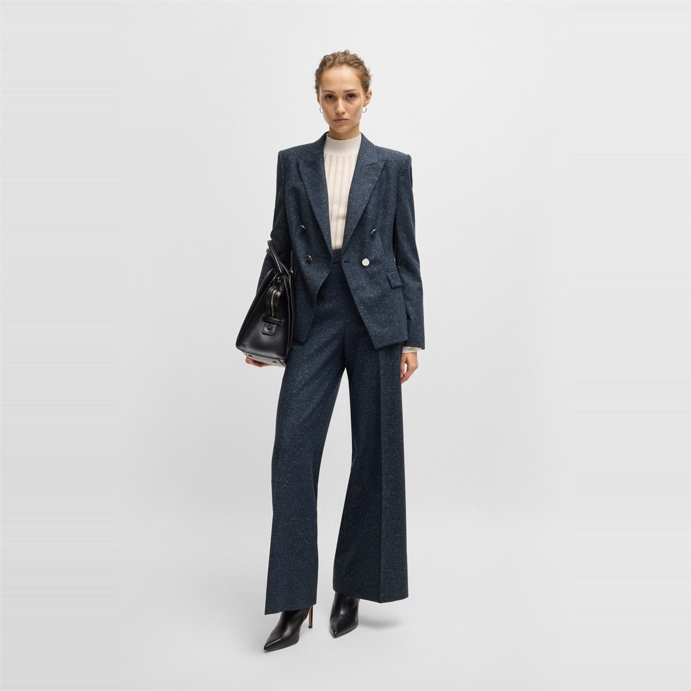 Boss | Women's Jia Db2a Formal Jacket | Women | Dark Blue | Flannels