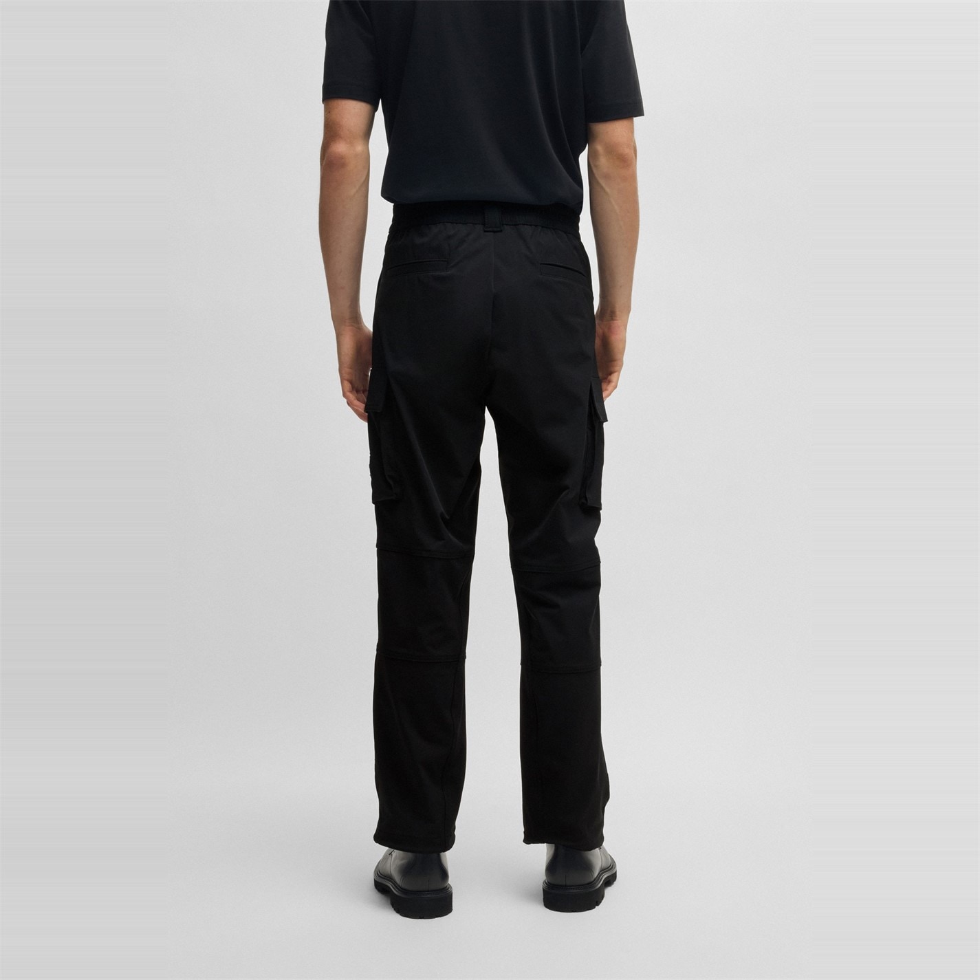 Boss | Men's Skaty Relaxed Fit Cargo Trousers | Men | Black 001 | Flannels