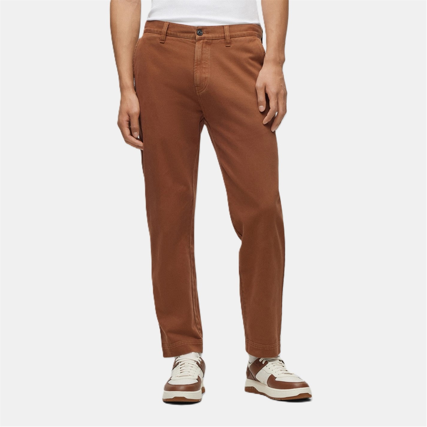 Hugo | Men's Chinos | Men | Rust/Copper | Flannels