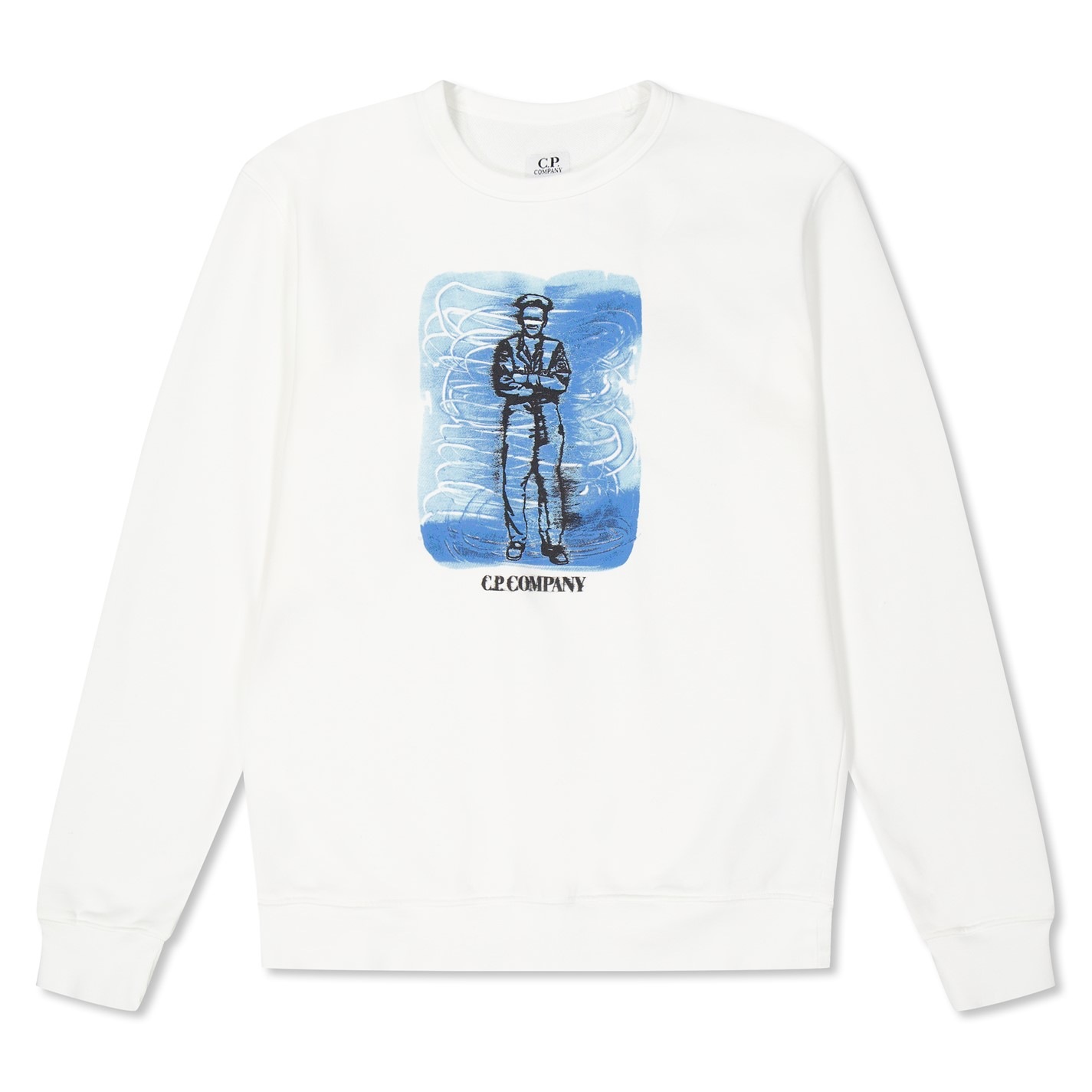CP COMPANY | Kids' Logo Crew-Neck Sweatshirt | Kids | White 10135 ...