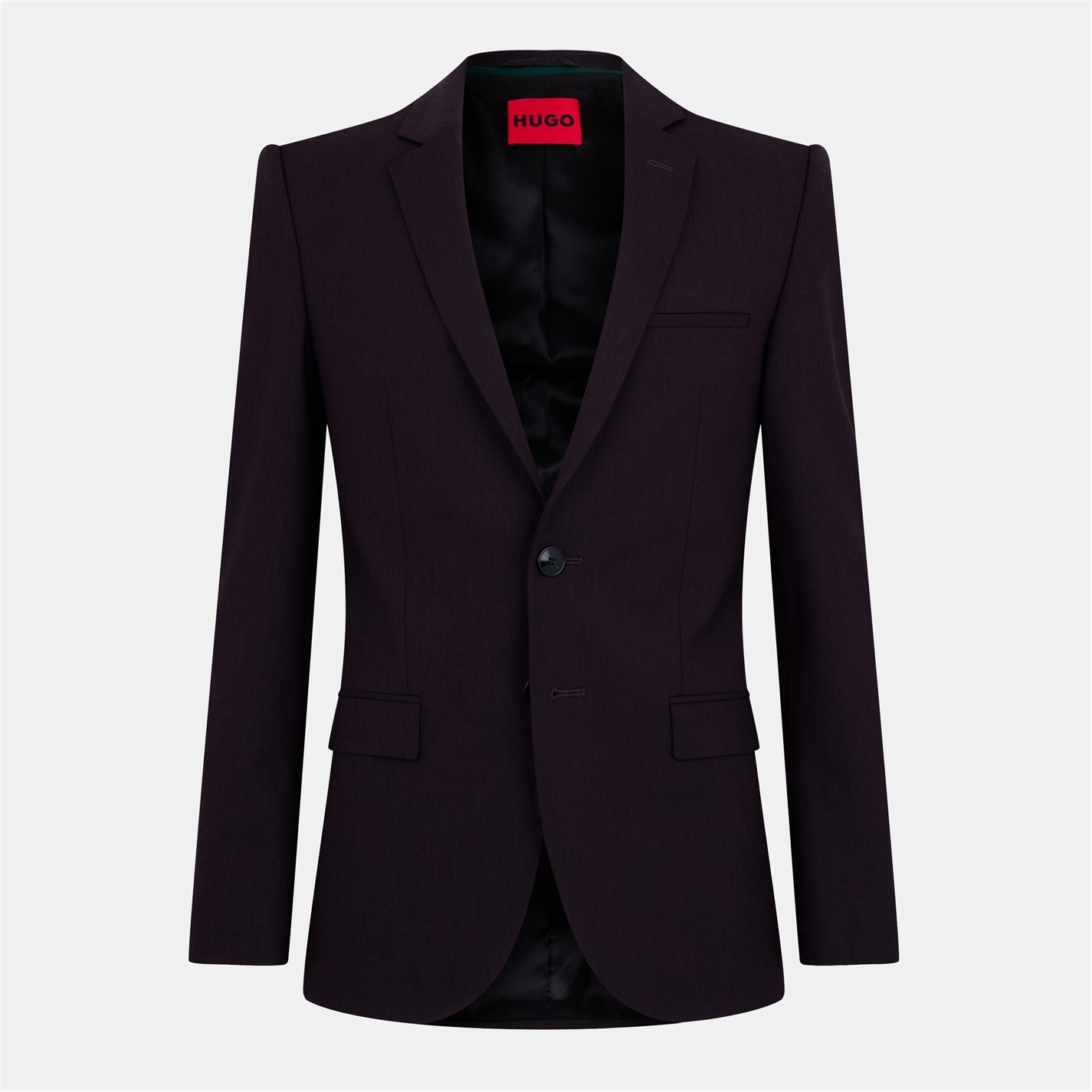 Hugo | Men's Single Breasted Suit Jacket | Men | Open Purple 543 | Flannels