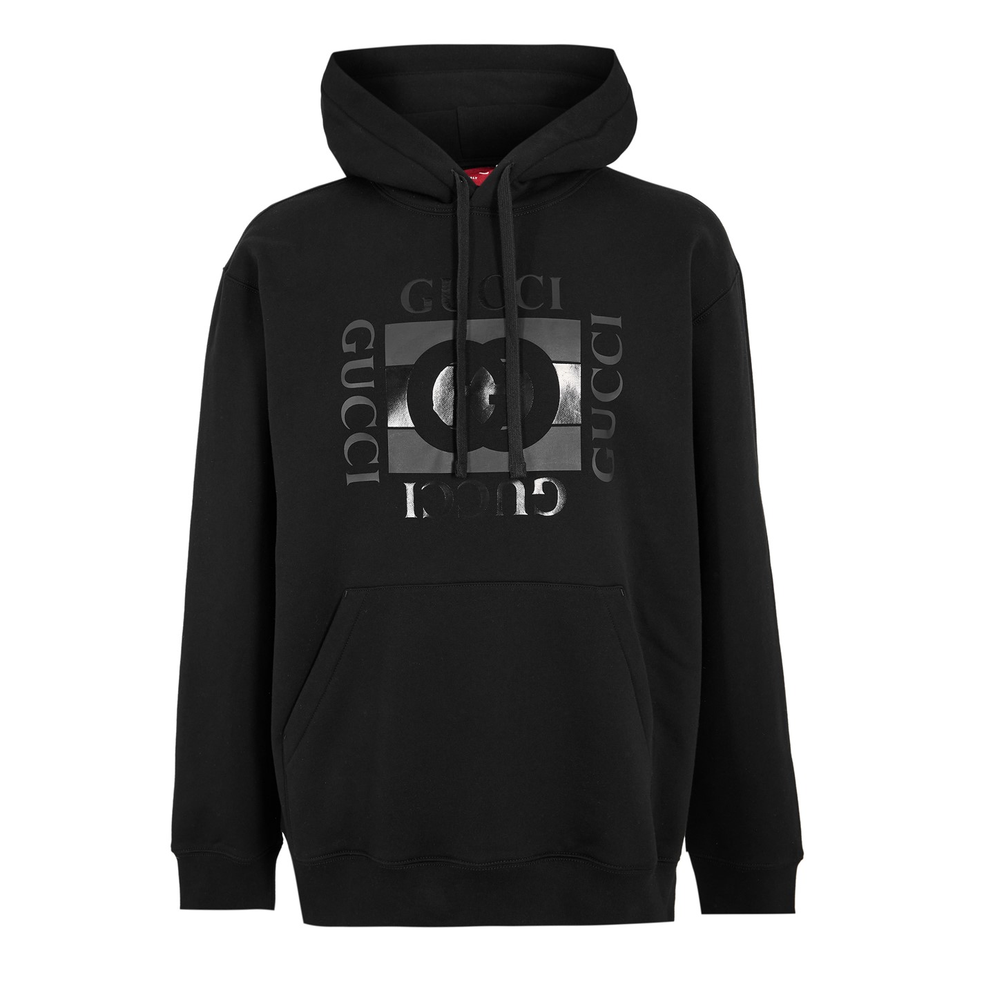 GUCCI | Men's Pull Over Hoodie | Men | Black | Flannels
