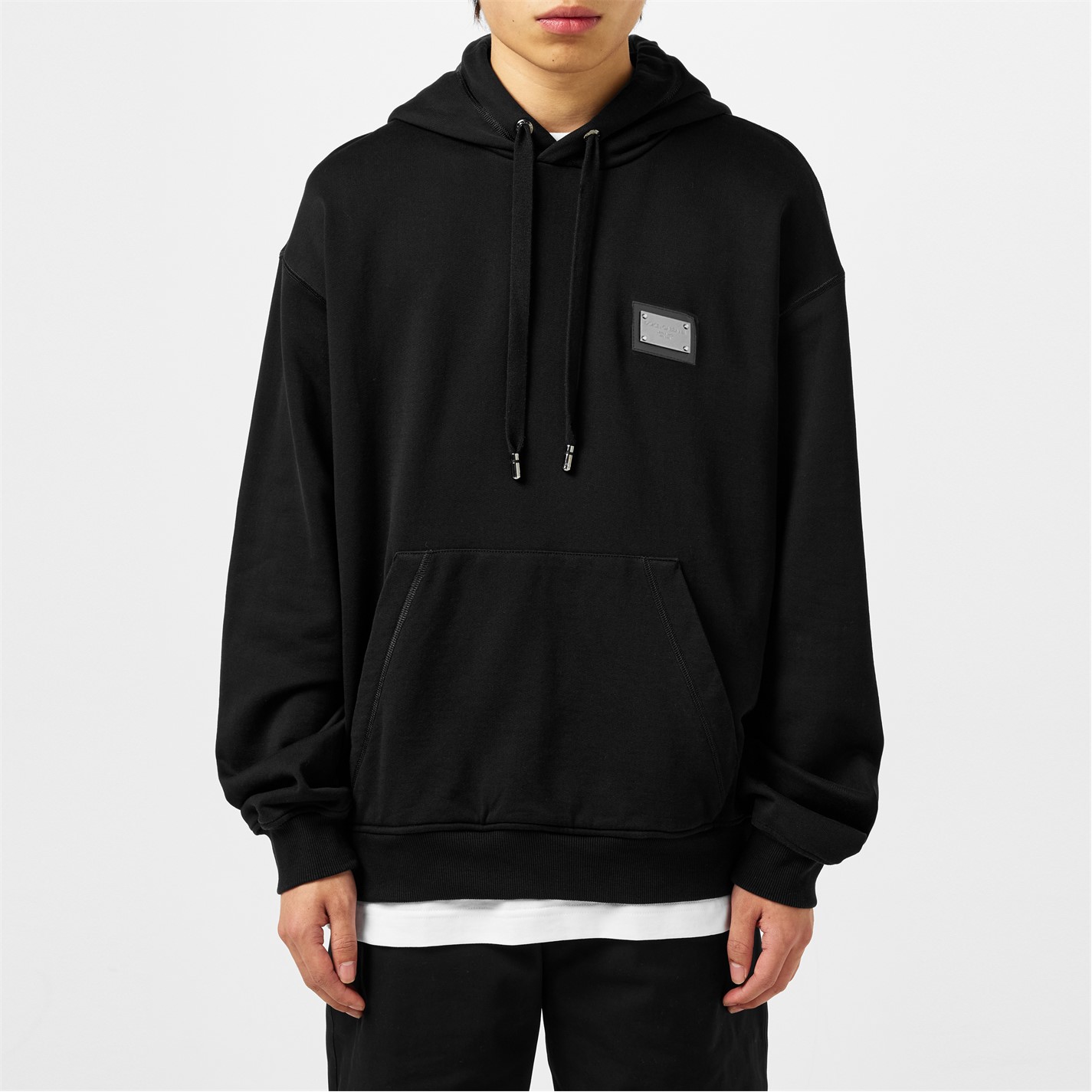 DOLCE AND GABBANA | Men's Cotton Plate Hoodie | Men | OTH Hoodies ...