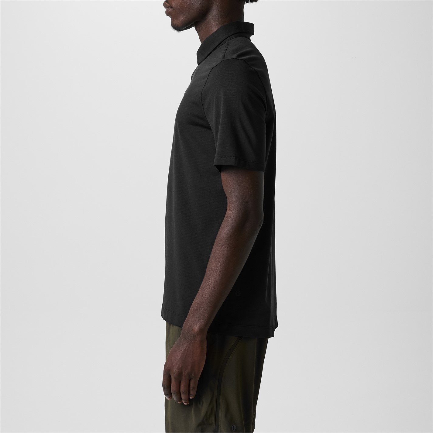 LULULEMON | Evolution Short-Sleeve Polo Shirt | Men | Black | Flannels