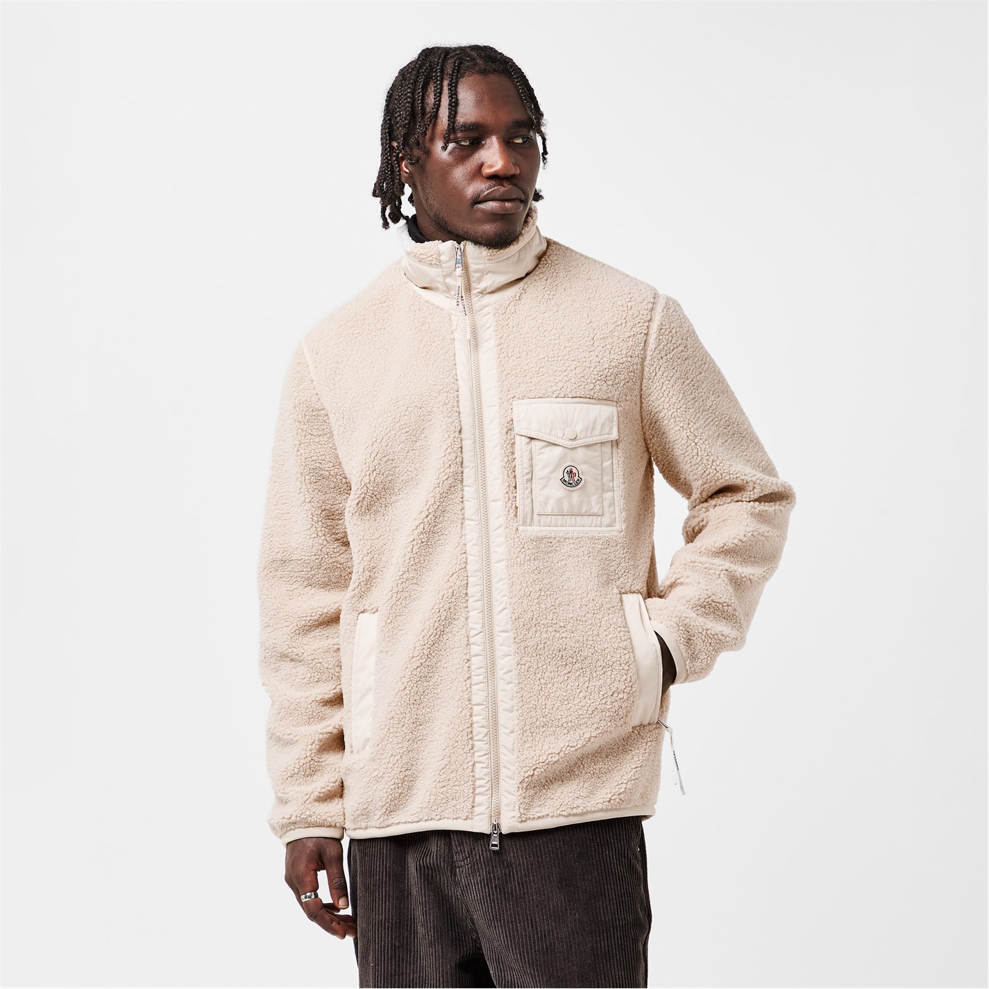 MONCLER | Men's Full Zip Fleece | Men | Full Zip Fleece Tops | Flannels