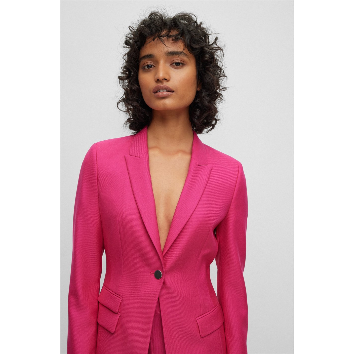 BOSS | Women's Juicylara2 Suit Jacket | Women | Bright Pink | Flannels