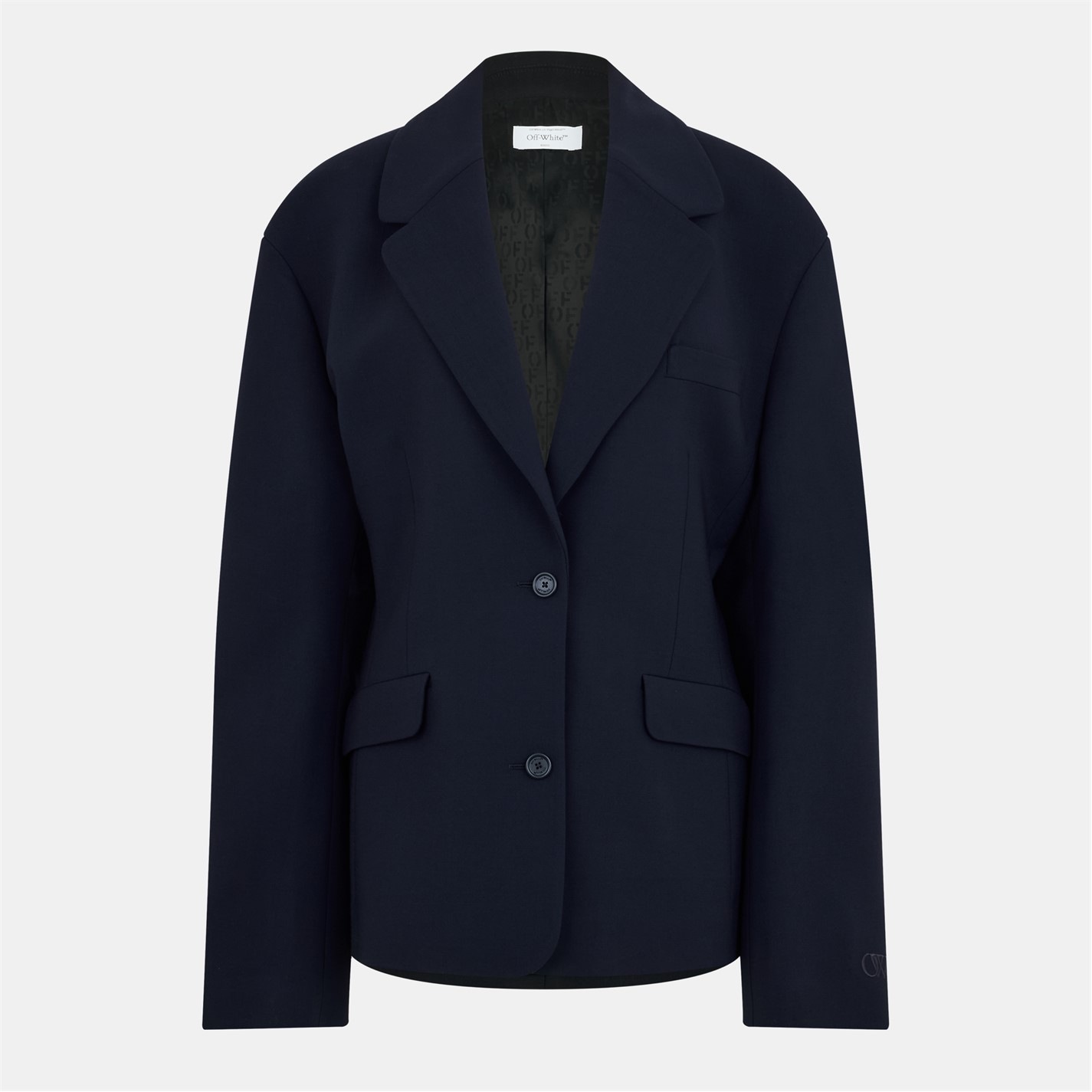 OFF WHITE | Women's - Tailored Suit Jacket | Women | Blue | Flannels