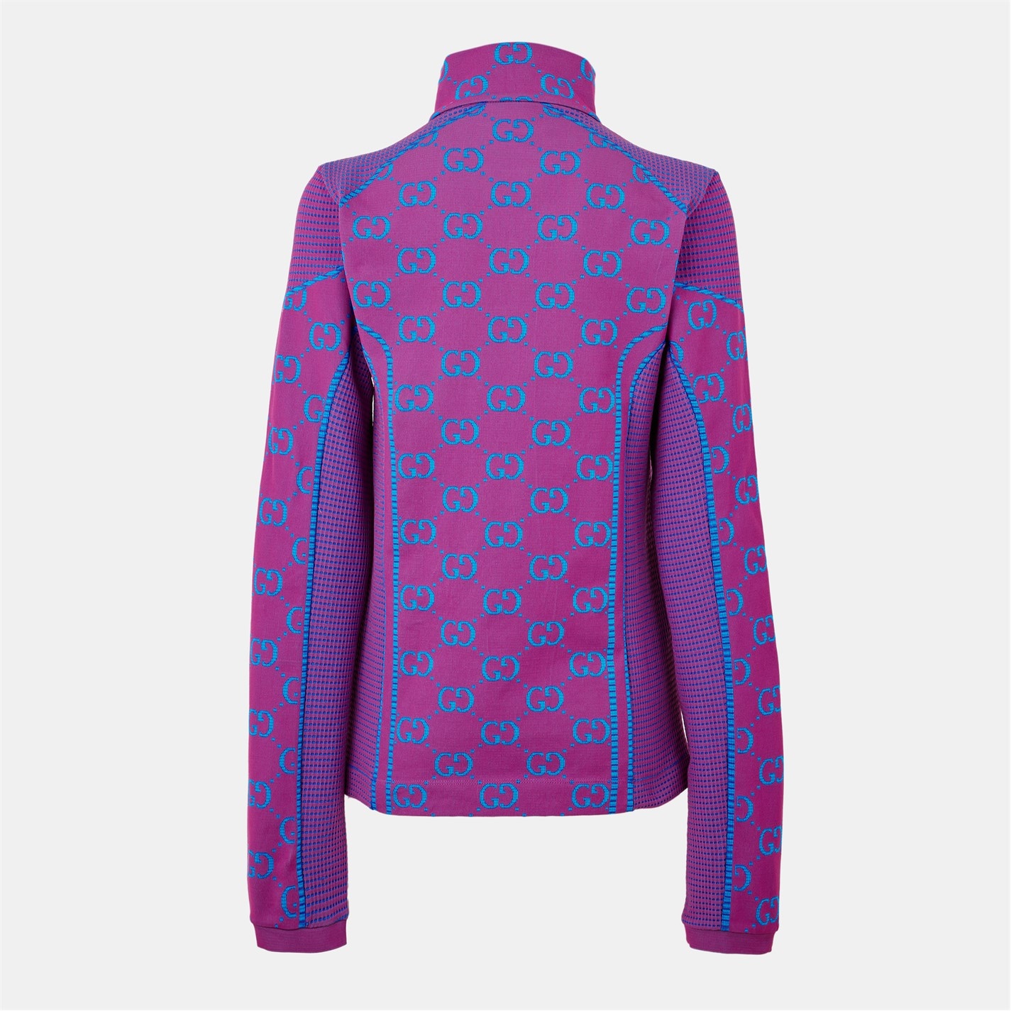 GUCCI | Men's quarter Zip Fleece Top | Men | Cyclmn/Trqs | Flannels