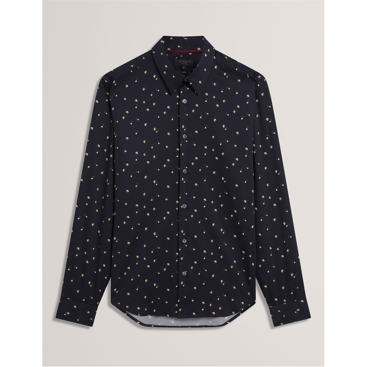 Ted Baker | Men's Long Sleeve Floral Patterned Shirt | Men | Patterned ...