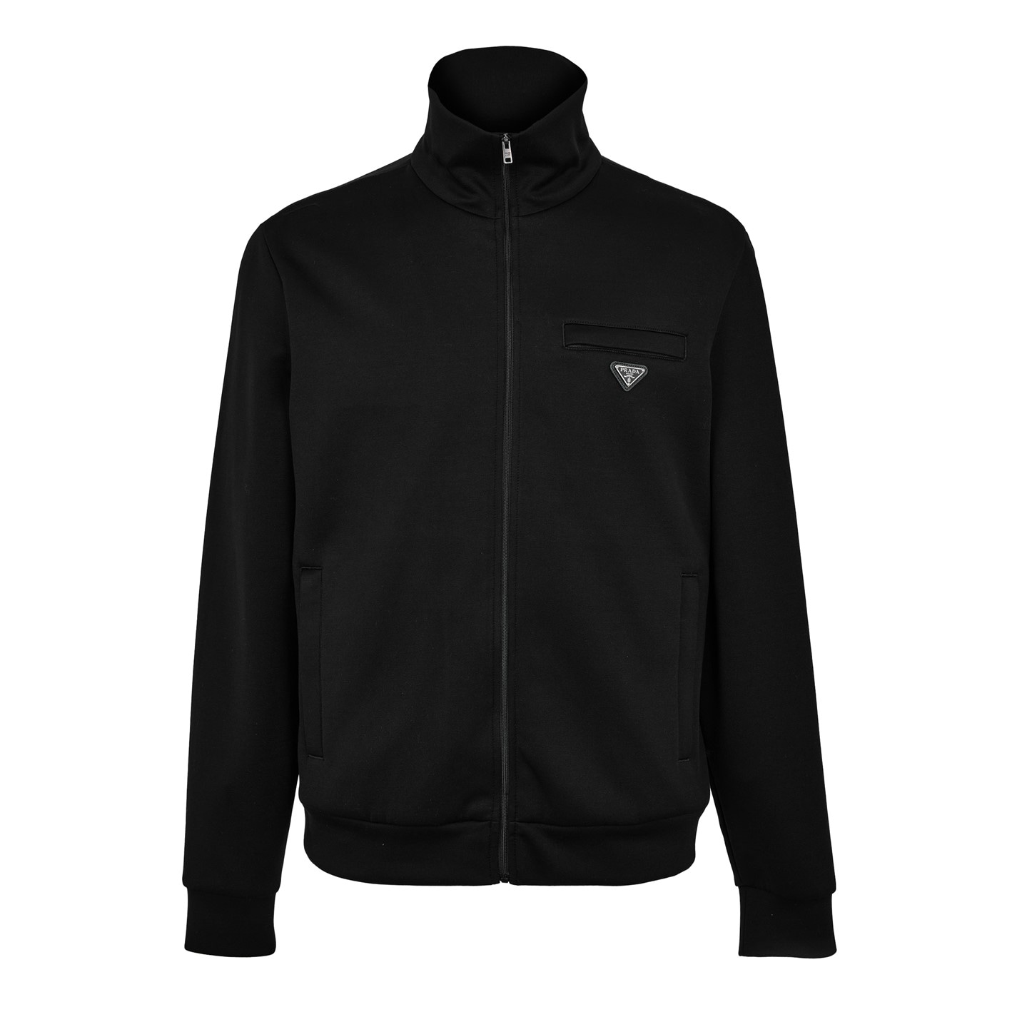 PRADA | Men's Technical Fabric Relaxed Fit Tracksuit Top | Men | Nero ...