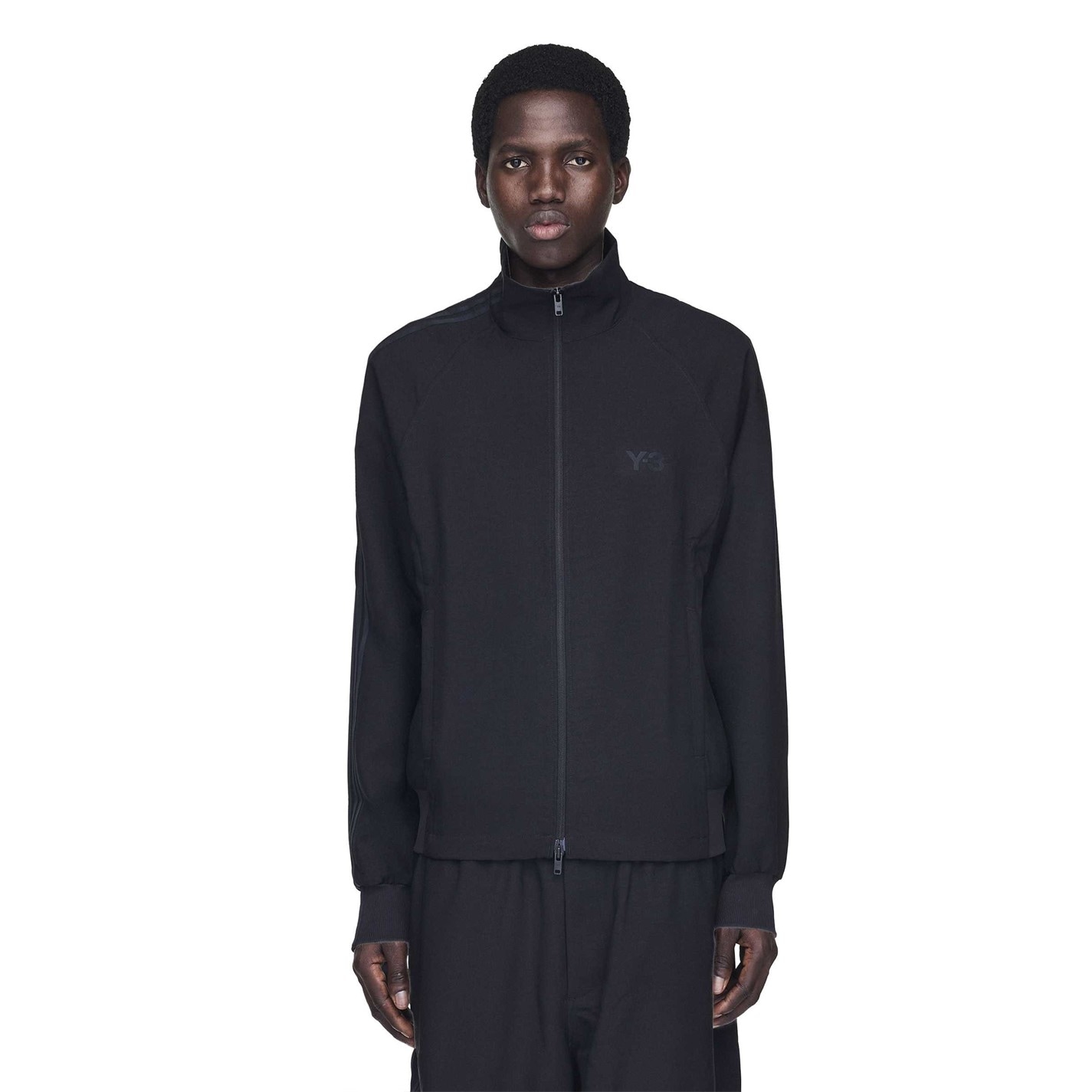 Y3 | Men's Zip Technical Tracksuit Top | Men | Black | Flannels