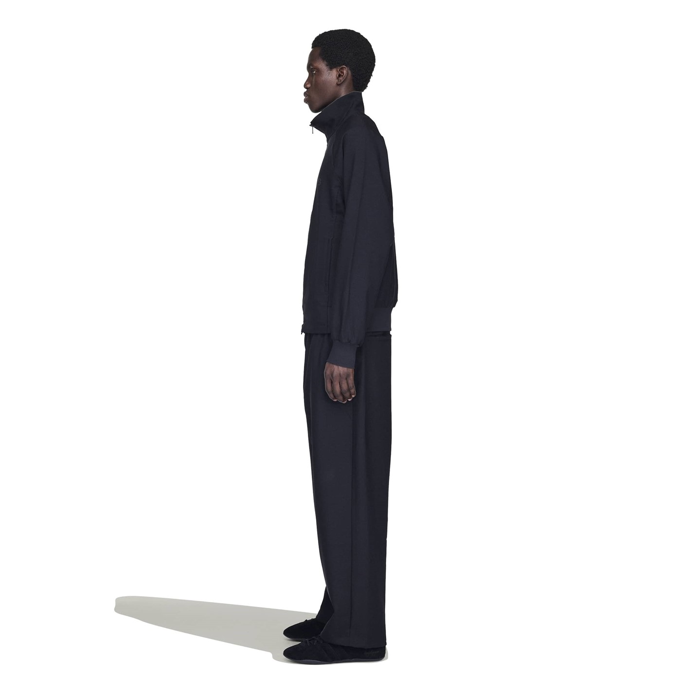 Y3 | Men's Zip Technical Tracksuit Top | Men | Black | Flannels