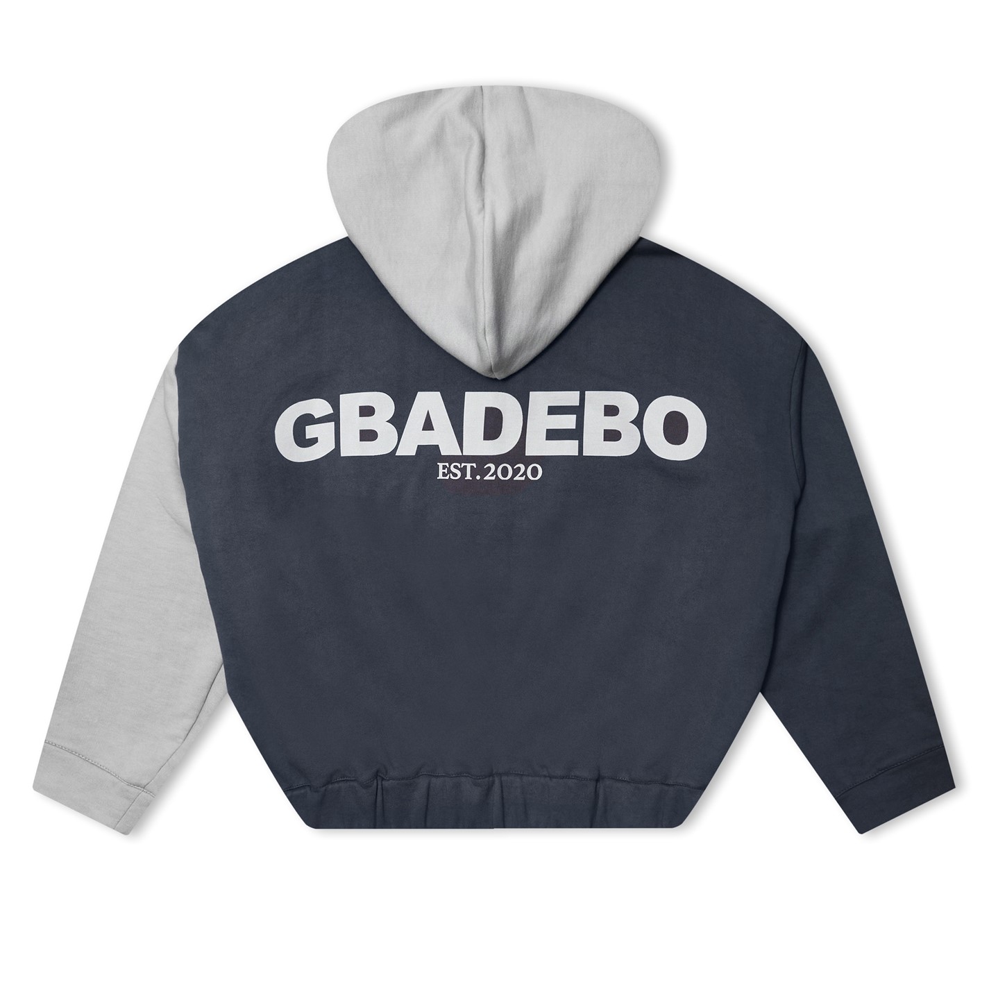 GBADEBO | Two Tone Hoodie | Men | Grey | Flannels