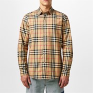White Burberry Shirt Mens Online