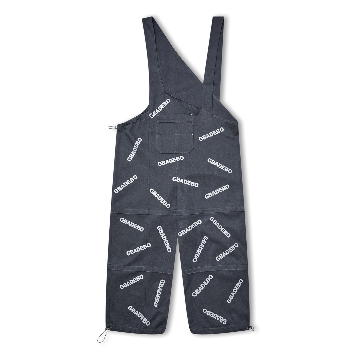 GBADEBO | Asymmetric Dungarees | Men | Blue | Flannels