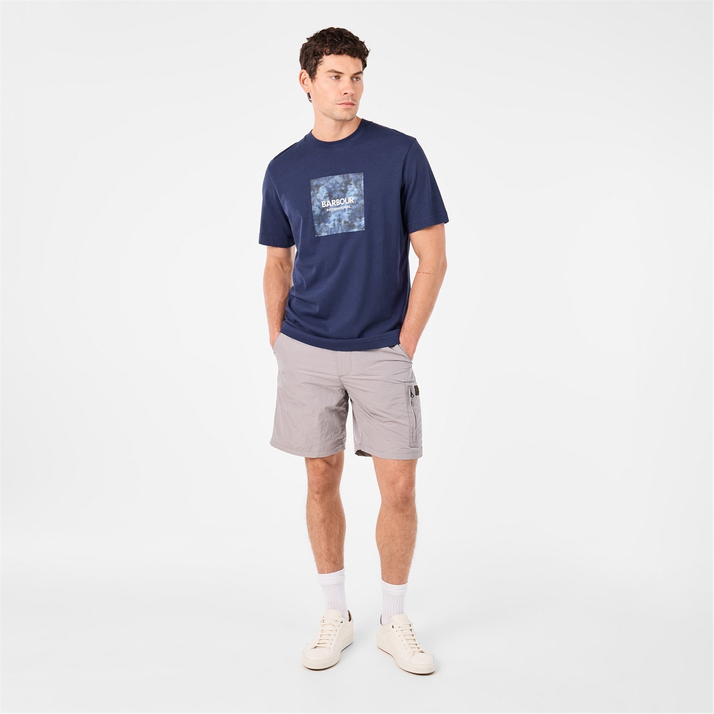 Barbour International | Camo Graphic Print T-shirt | Men | Regular Fit ...