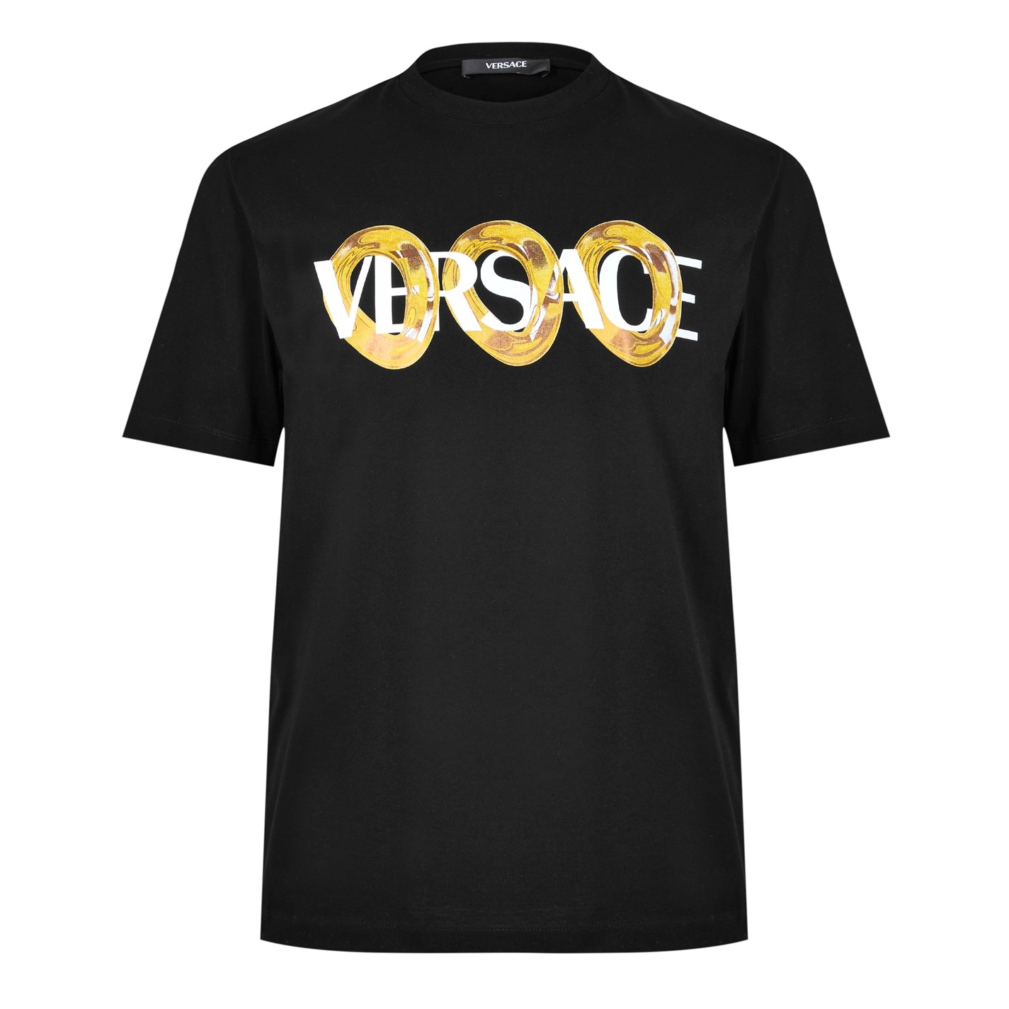 VERSACE | Ring Graphic T-Shirt | Men | Regular Fit T-Shirts | Flannels