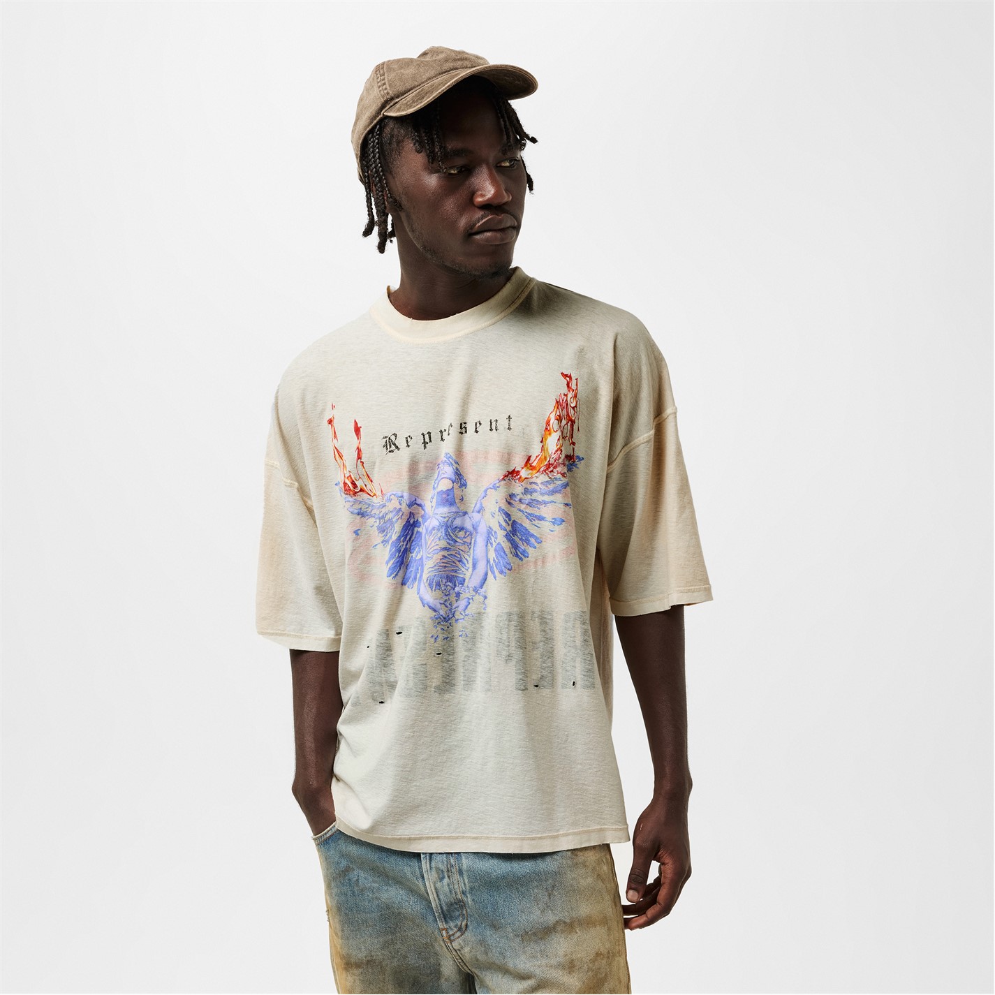 REPRESENT | Men's Rep Living Legacy Oversized T-Shirt | Men | Oversized ...