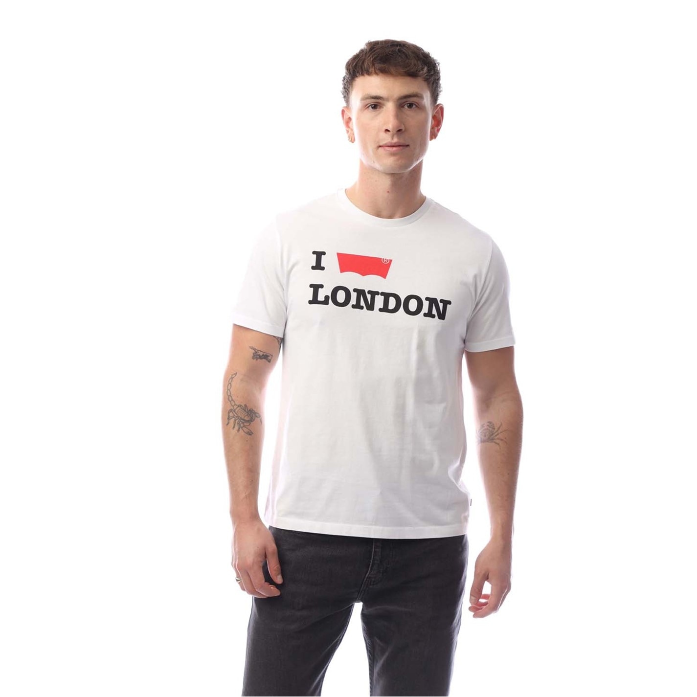 Levis | Men's Destination T-Shirt | Men | London White | Flannels