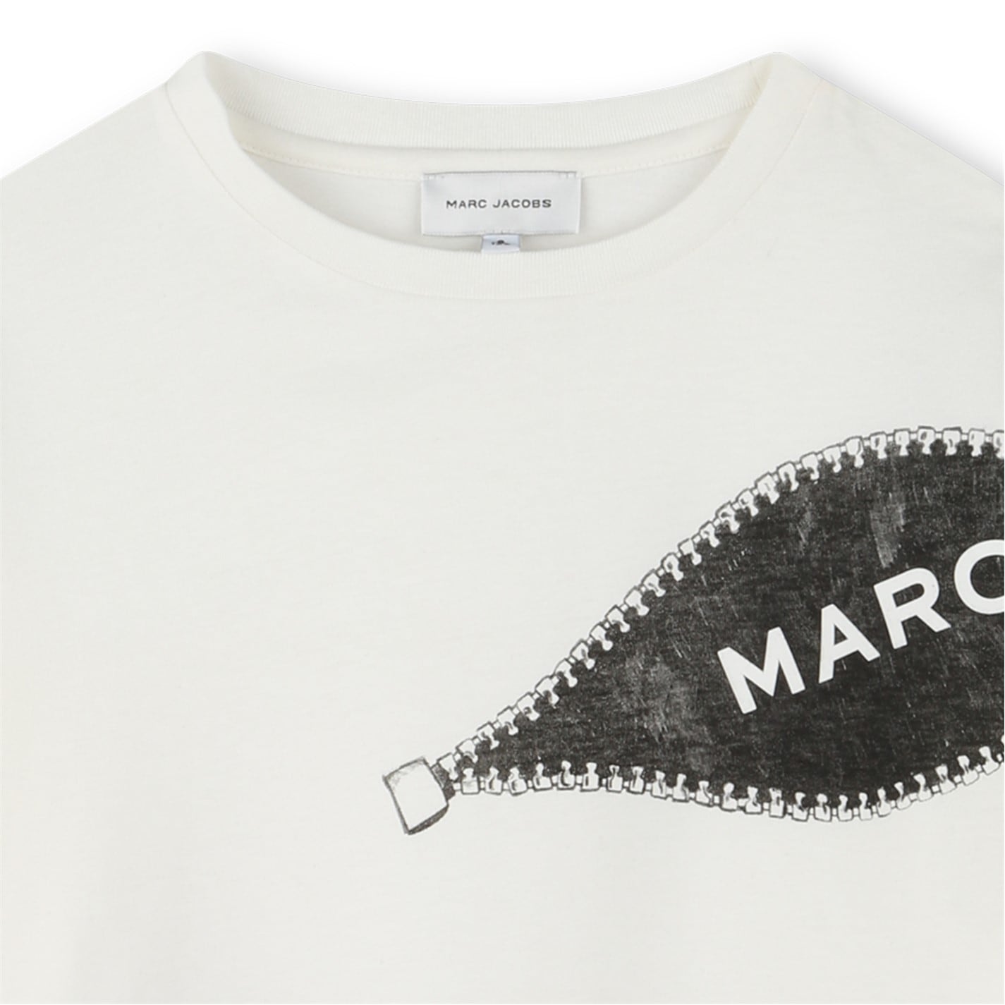 MARC JACOBS | Marc Zipped SS Tee Jn61 | Kids | Regular Fit T-Shirts ...