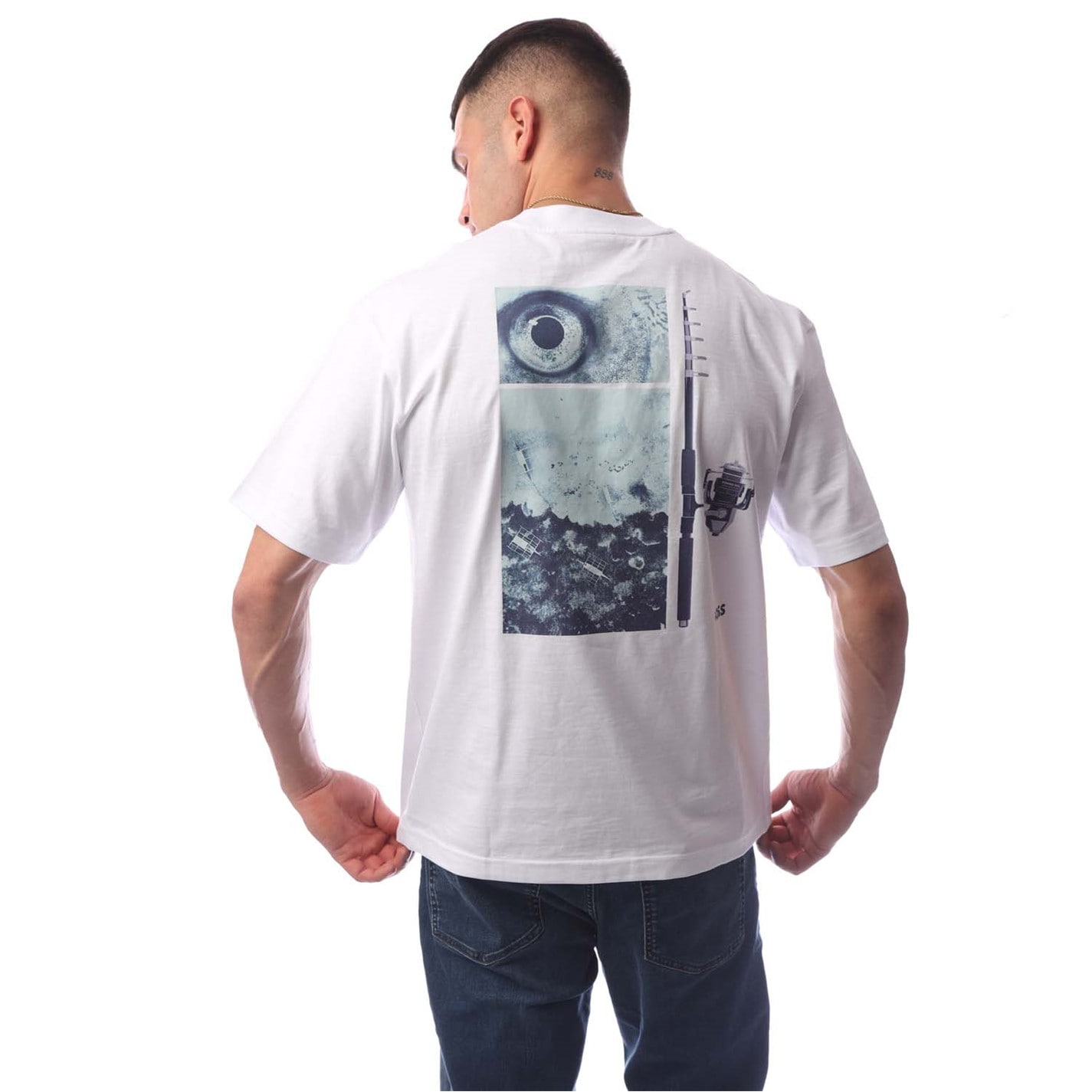 Boss | Men's Te Numbers T-Shirt | Men | Regular Fit T-Shirts | Flannels