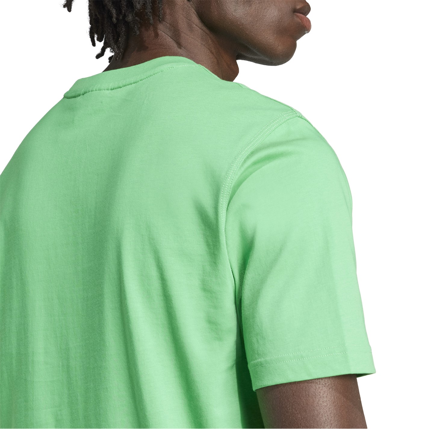 adidas Originals | Men's Trefoil Es T-Shirt | Men | Energy Green | Flannels