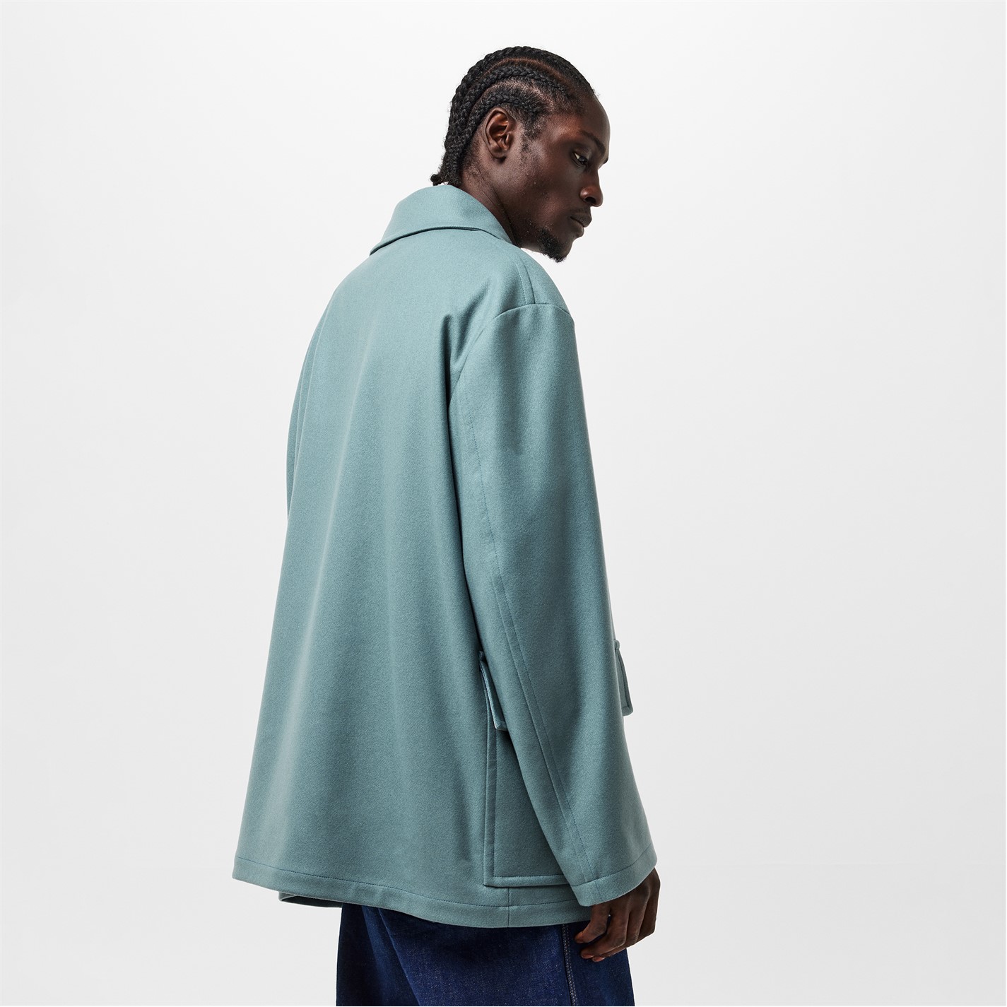 VIVIENNE WESTWOOD | Men's Structured Overcoat | Men | Teal | Flannels