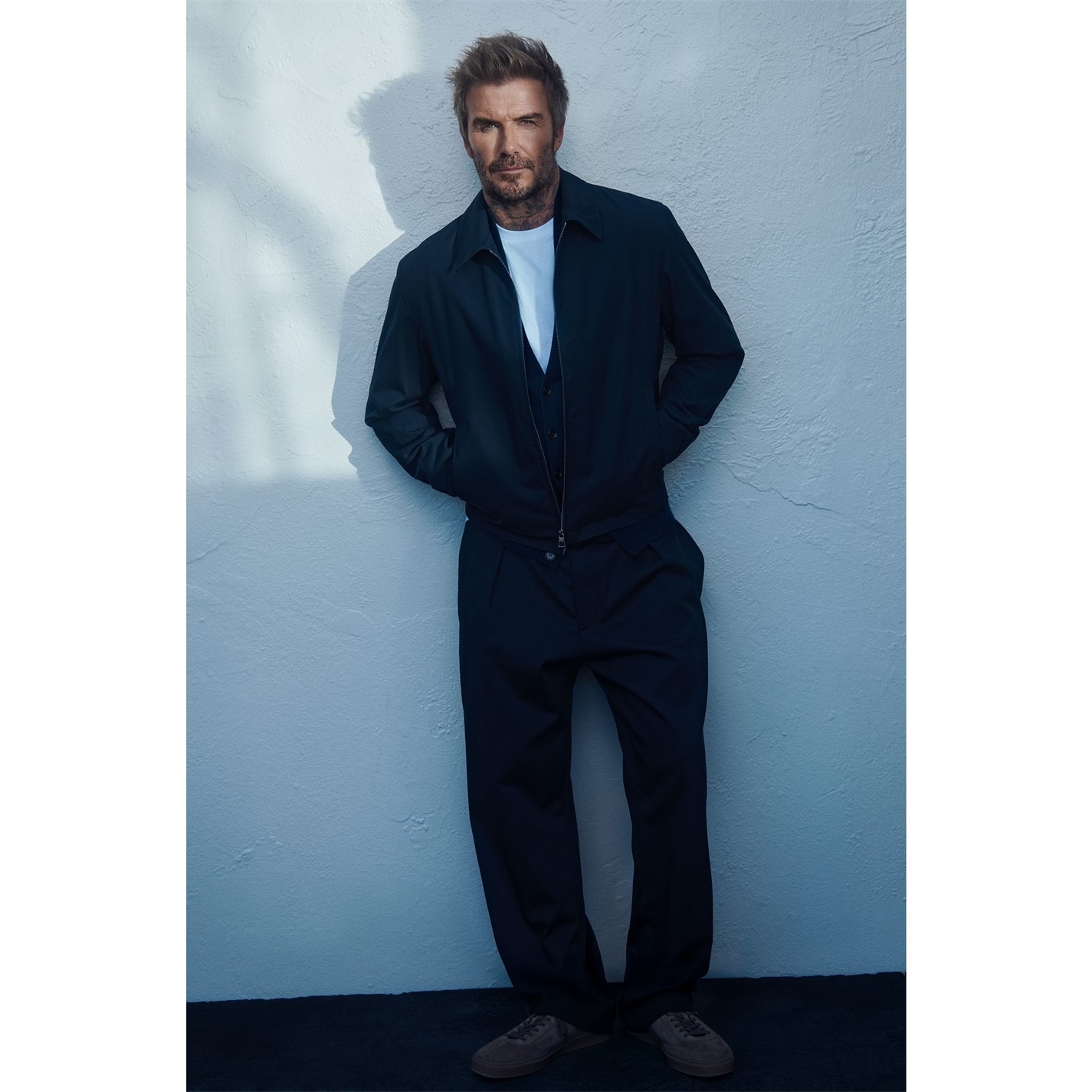 BOSS | Men's Beckham Cotton Zip Long Sleeve Overshirt | Men ...