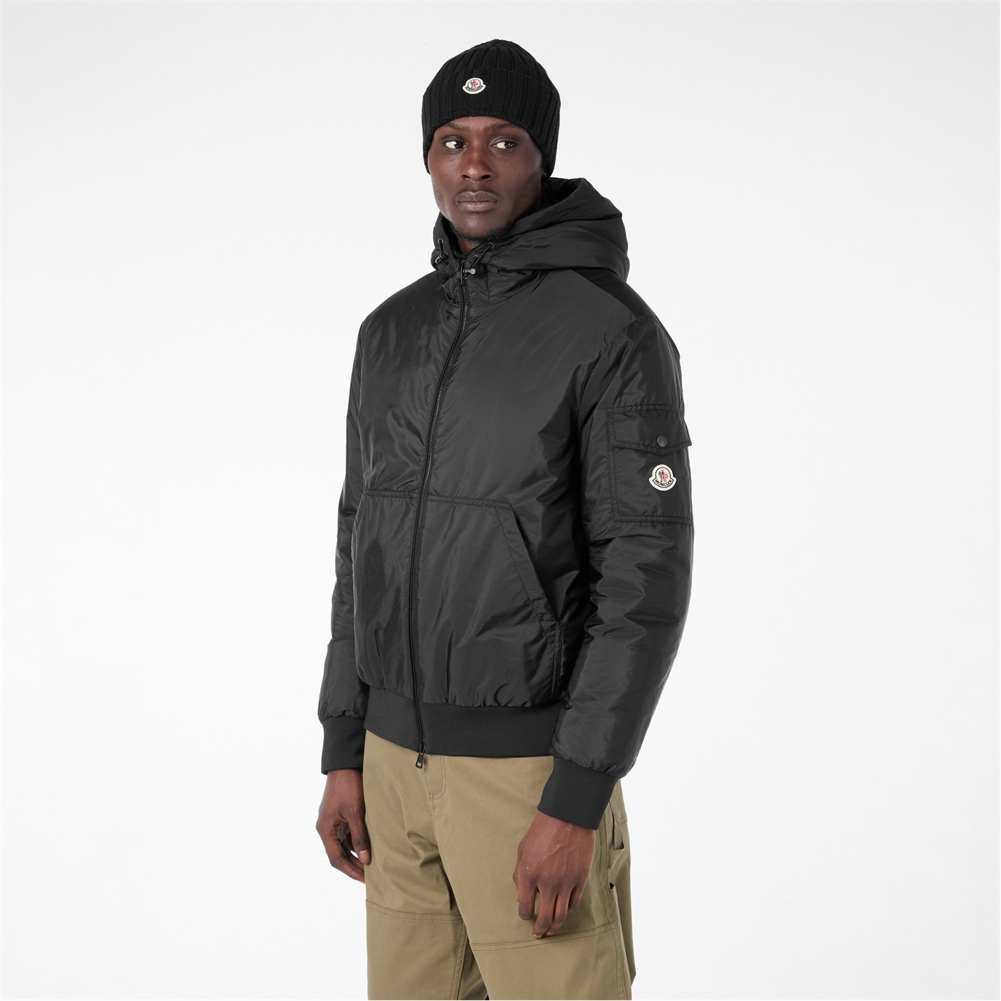 MONCLER | Men's Puffer Bomber Jacket | Men | Bomber Jackets | Flannels