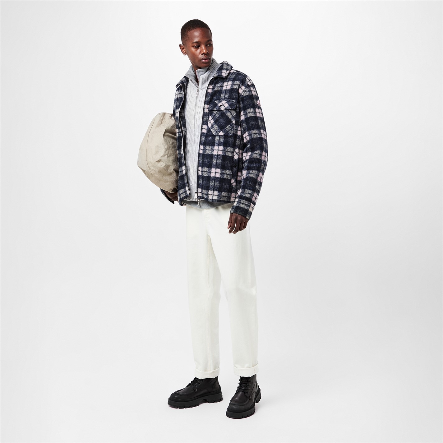 MONCLER | Men's Technical Overshirt | Men | Overshirts | Flannels