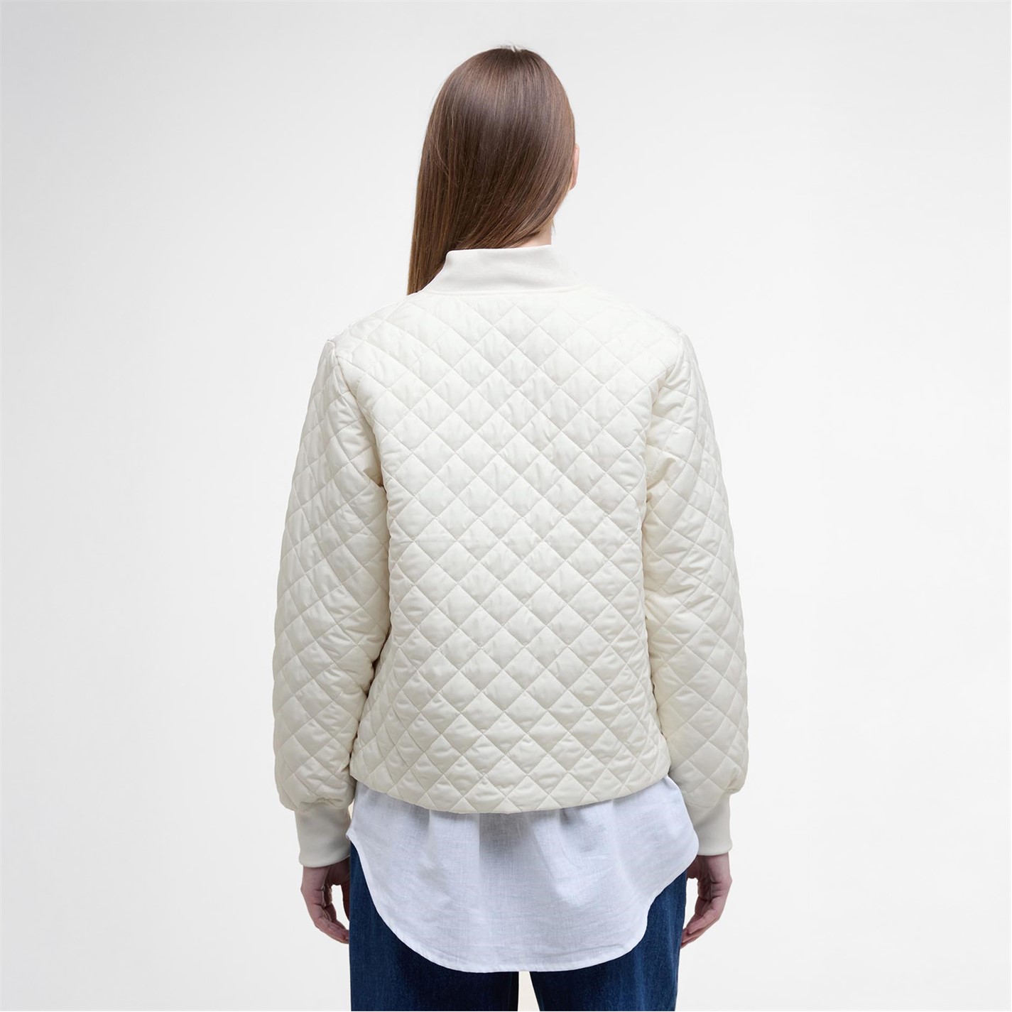 Barbour | Women's Reyna Diamond Quilted Fitted Jacket | Women | Quilted ...
