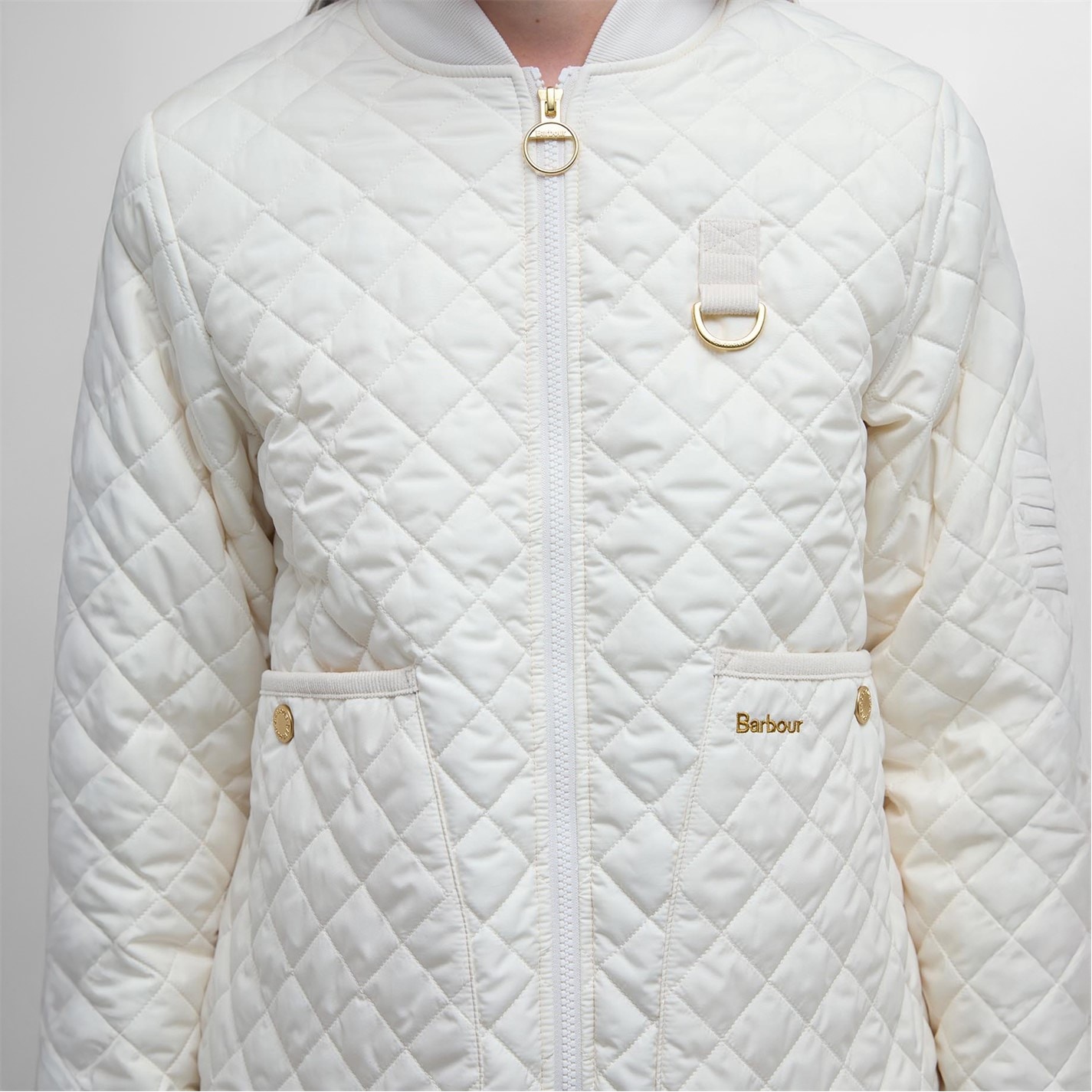 Barbour | Women's Reyna Diamond Quilted Fitted Jacket | Women | Quilted ...