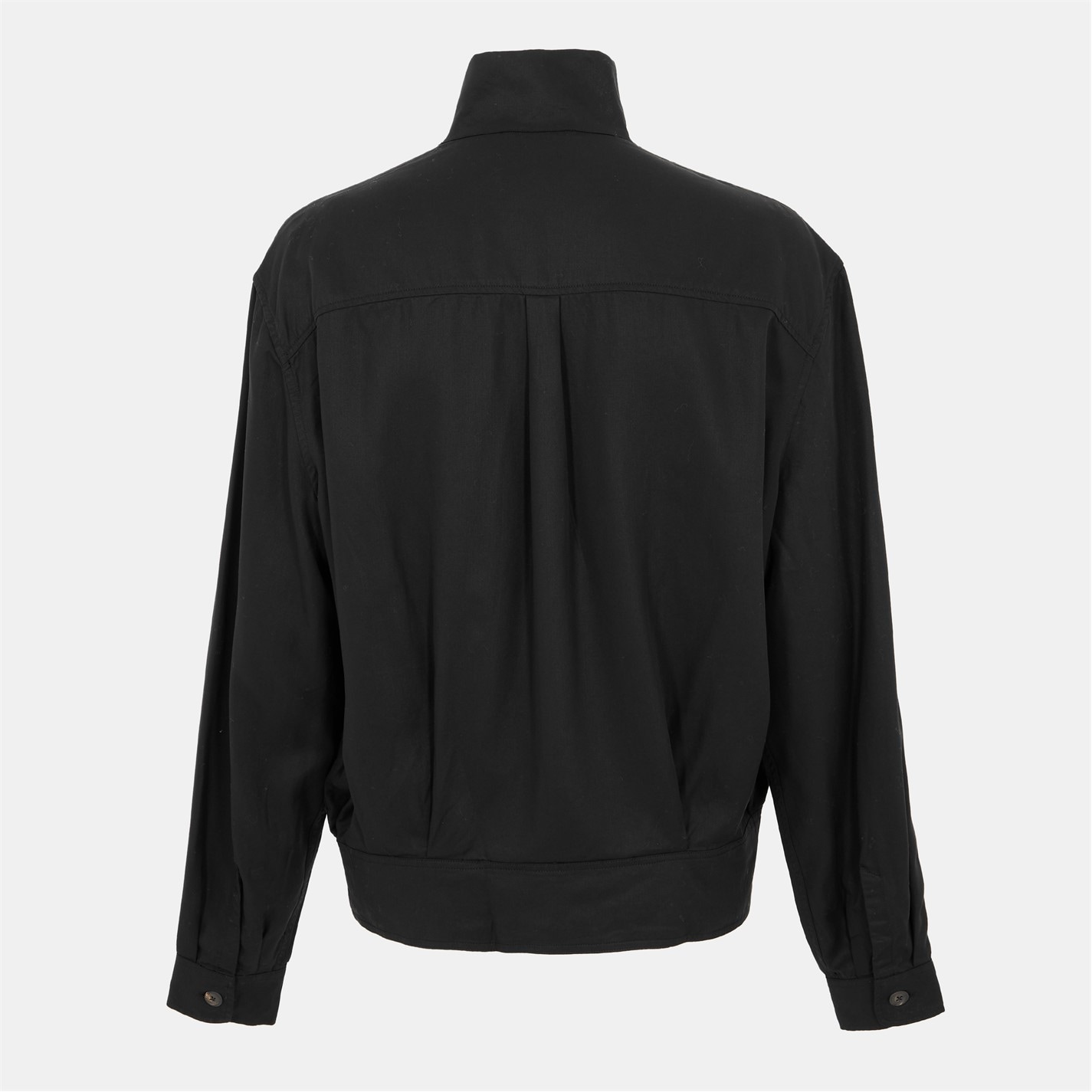 OUR LEGACY | Men's Ribbed Cuffs Harrington Jacket | Men | Draping Black ...
