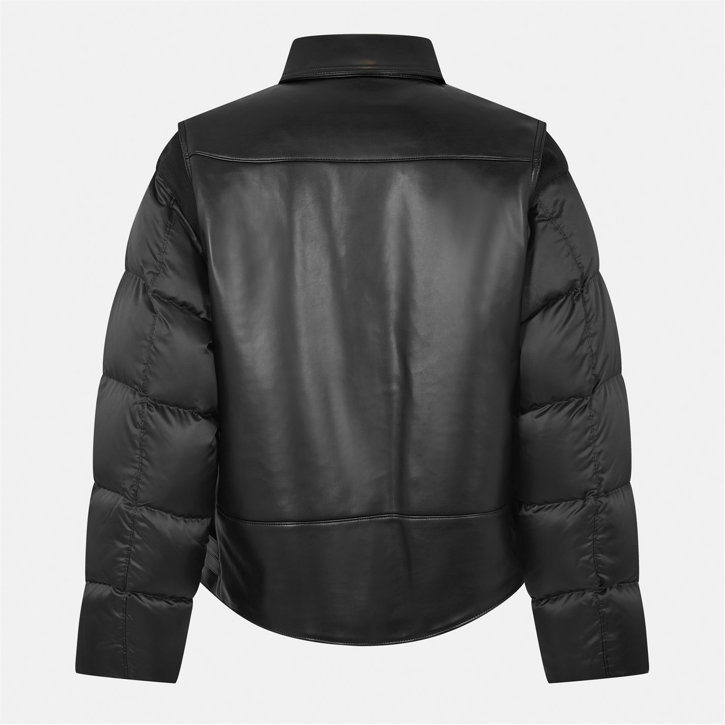 UNDERCOVER | Men's Leather Contemporary Cut Jacket | Men | Black | Flannels