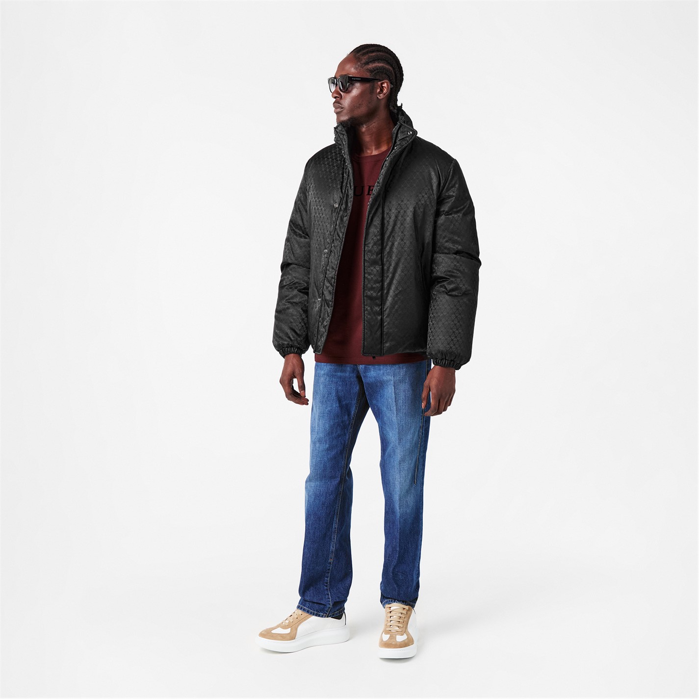 ALEXANDER MCQUEEN | Men's Medium Puffer Jacket | Men | Black | Flannels