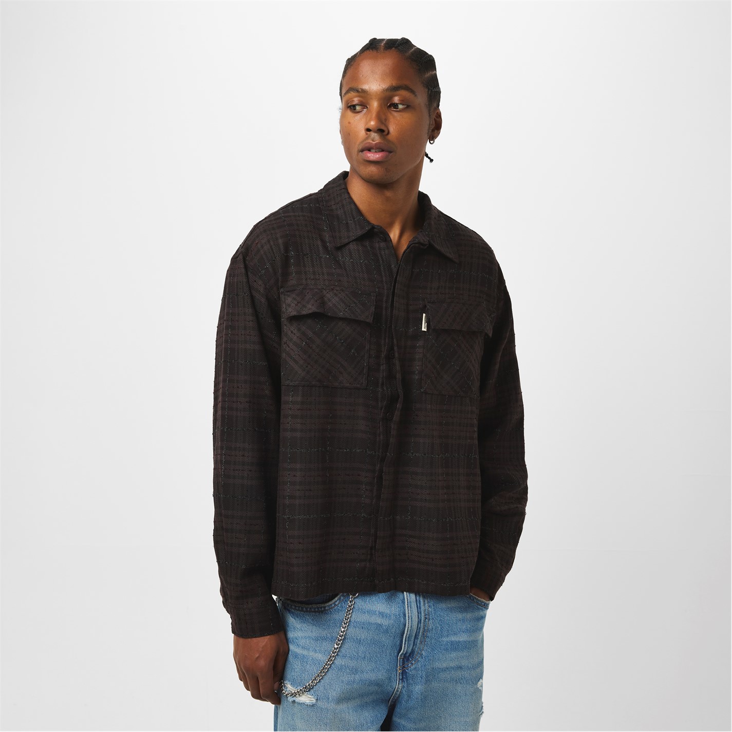 REPRESENT | Men's Overshirt | Men | Coffee | Flannels