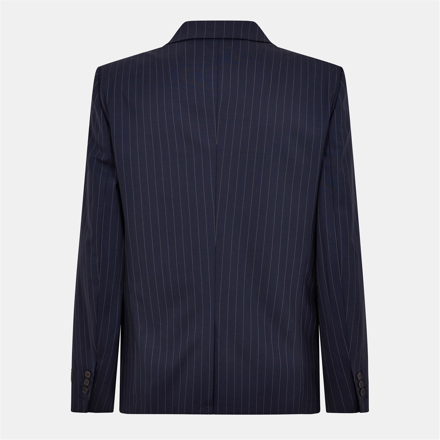 BALMAIN | Men's Tailored Structured Blazer | Men | Blue/White | Flannels