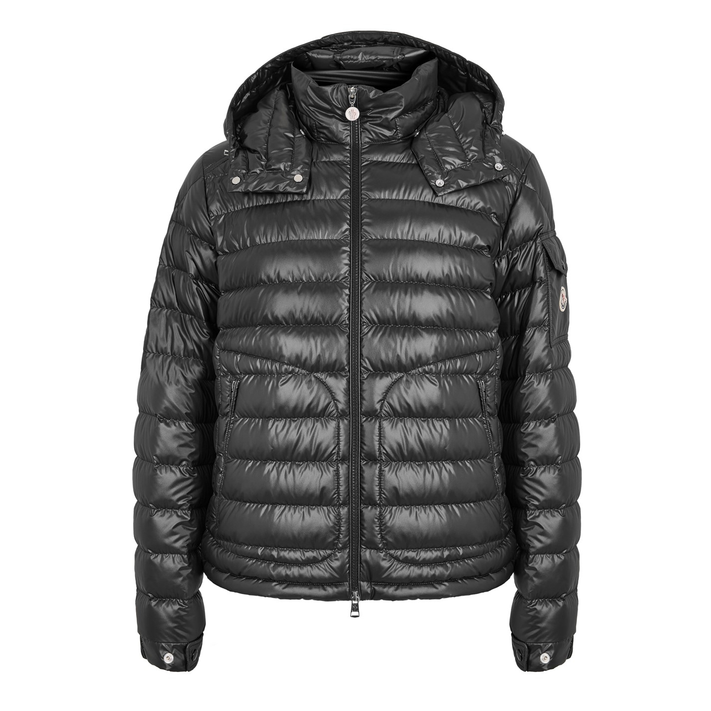 MONCLER | Men's Lauros Medium Puffer Jacket | Men | Black 999 | Flannels