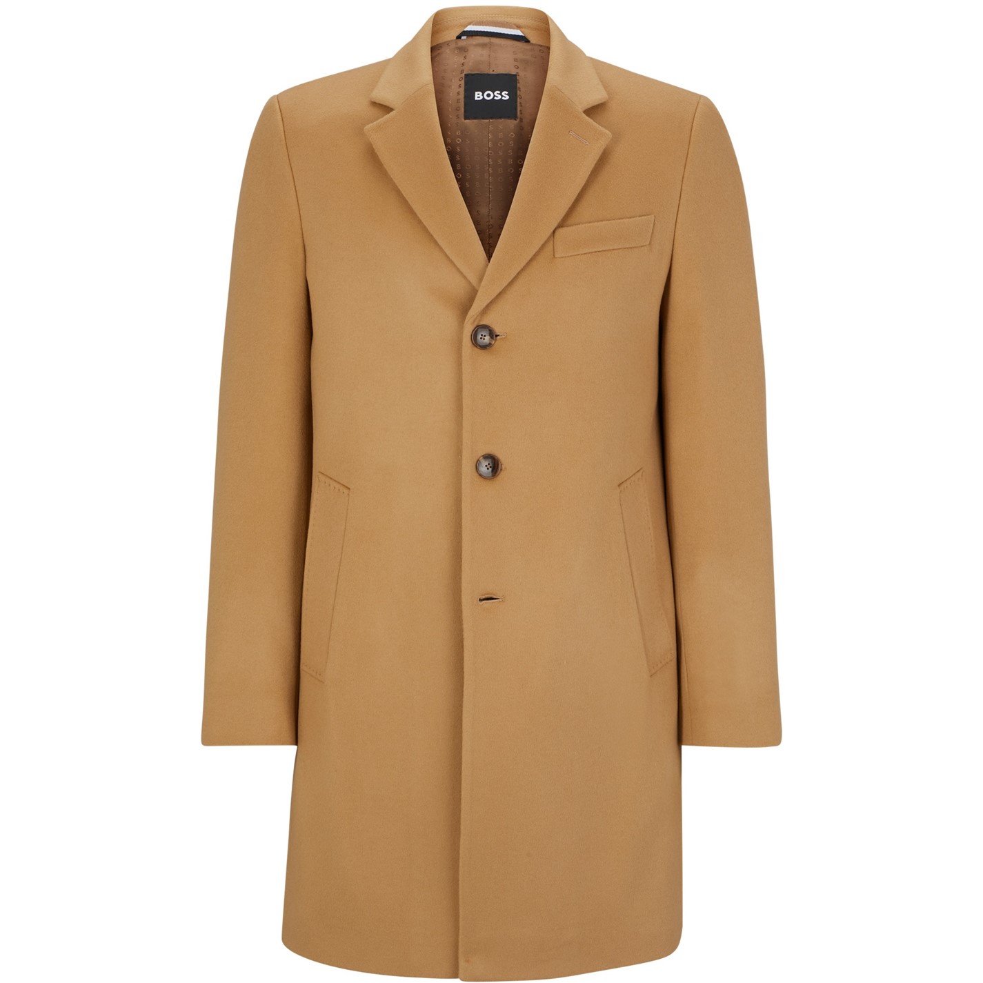 Boss | Men's Hyde Tailored Fit Long Formal Coat | Men | Formal Coats ...