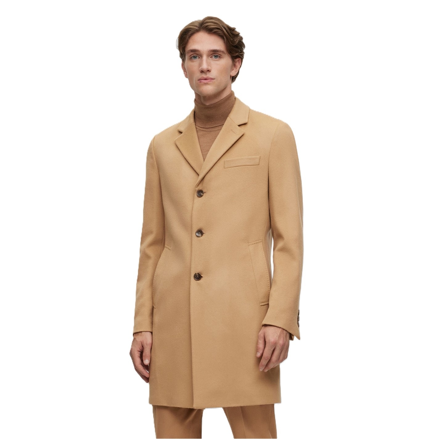 Boss | Men's Hyde Tailored Fit Long Formal Coat | Men | Formal Coats ...