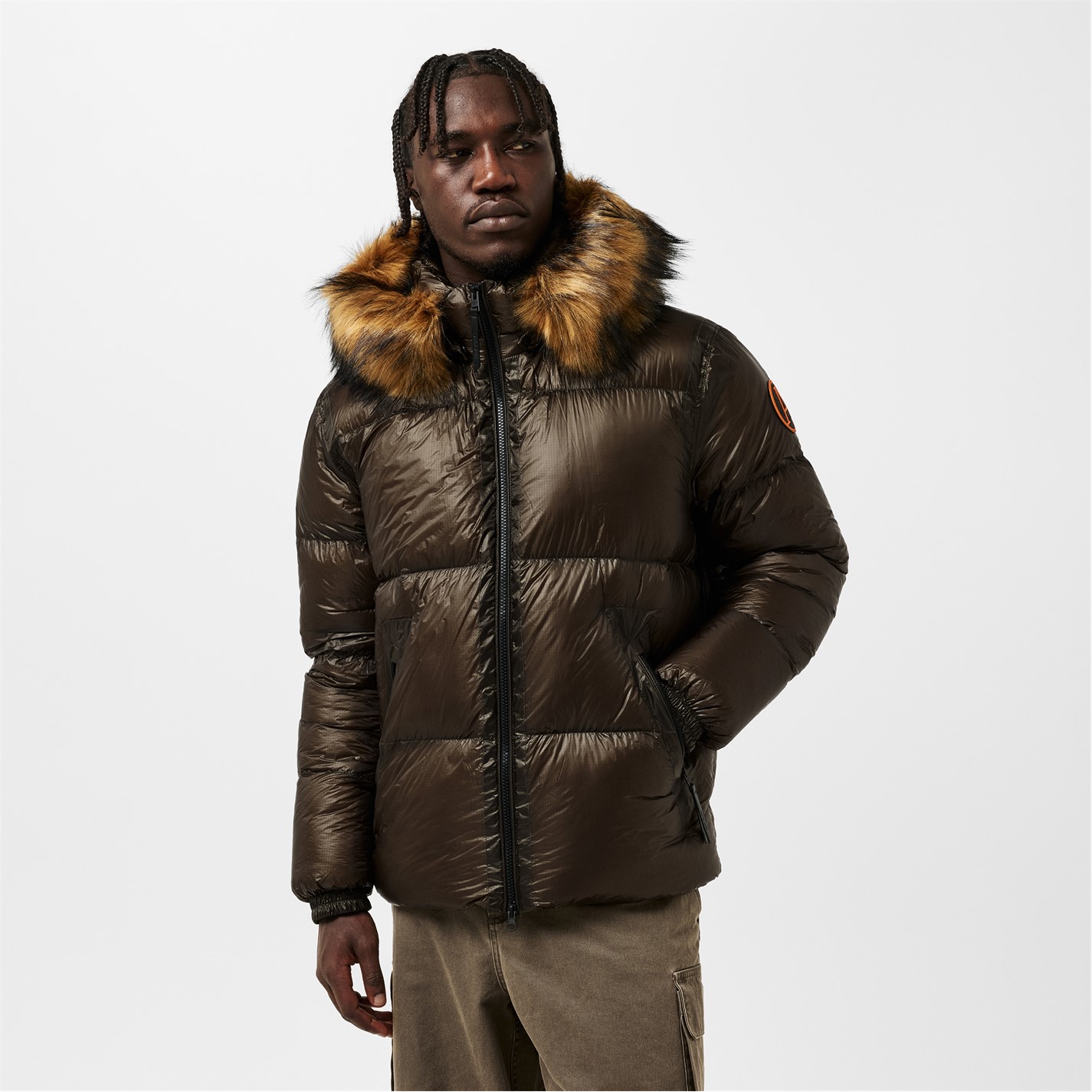 ARCTIC ARMY | Men's Water-Resistant Heavyweight Puffer Jacket | Men ...