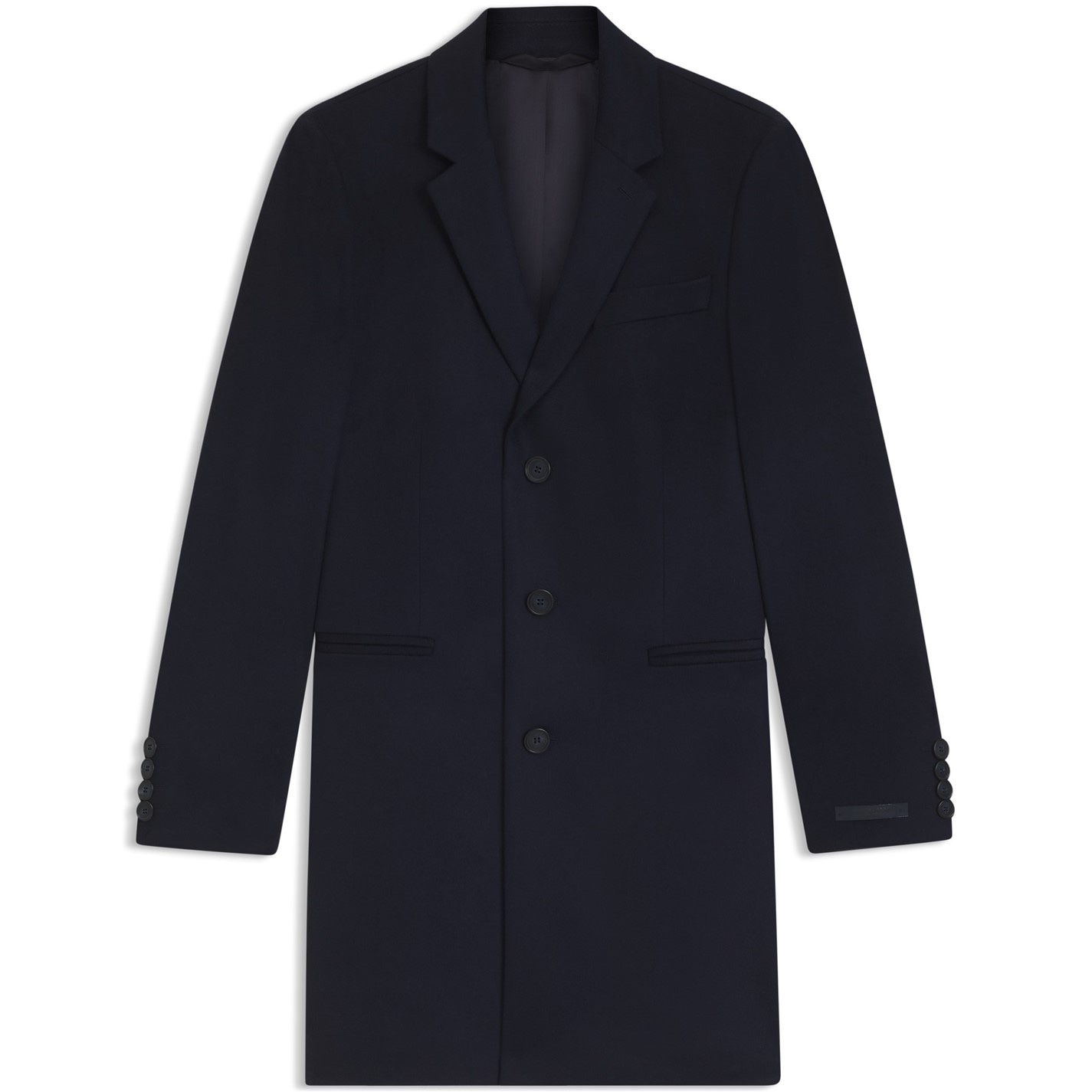 Boss | Men's BECKHAM Wool Cashmere Overcoat | Men | Blue 409 | Flannels