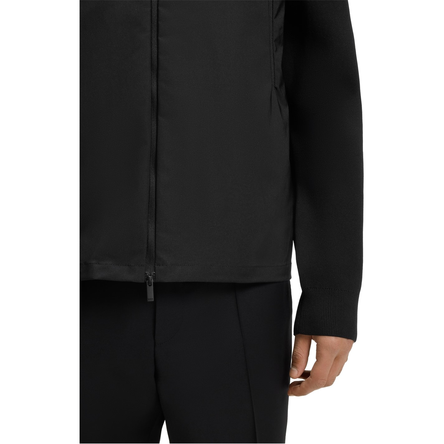 Boss | Men's P Imatteo Rain Anorak | Men | Black | Flannels