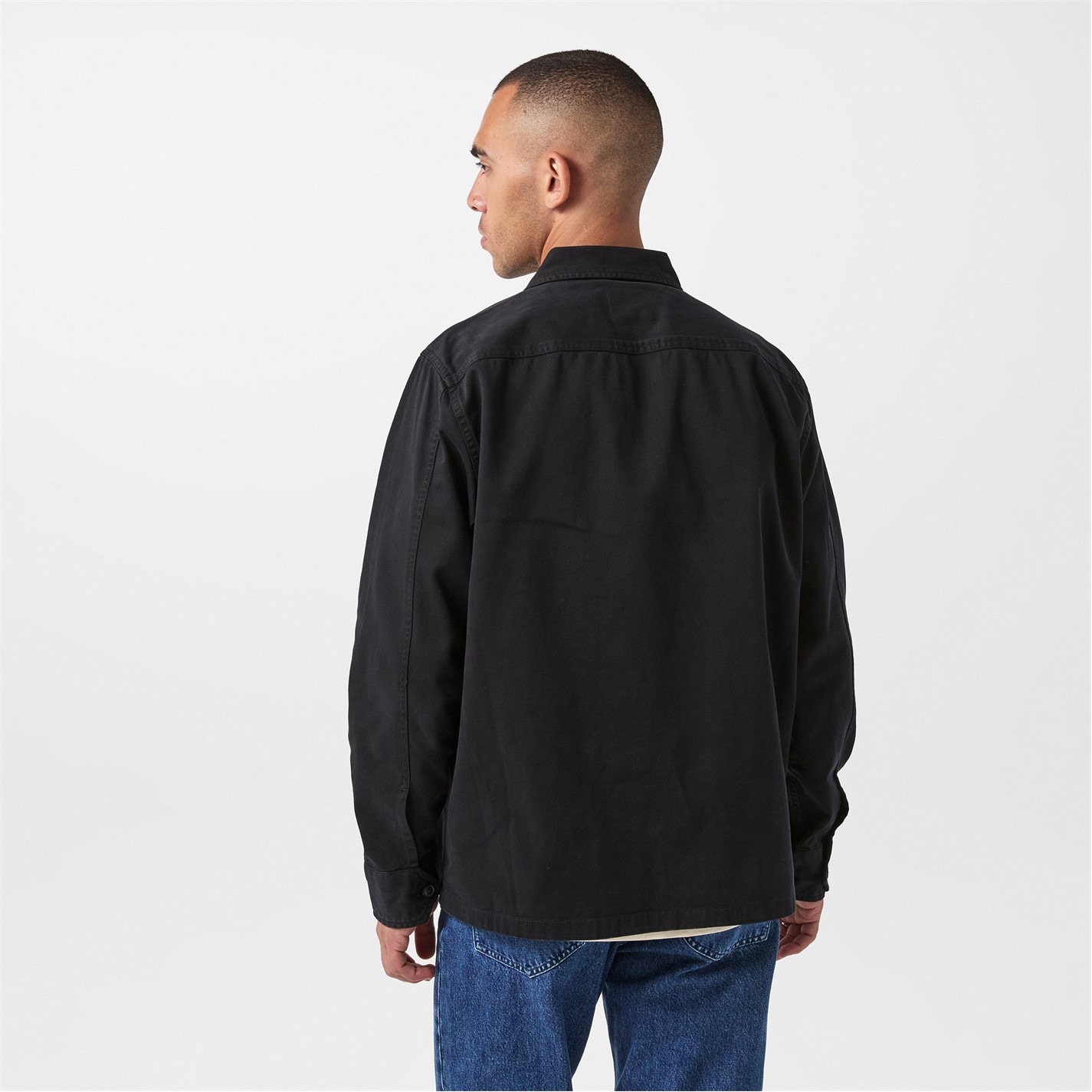 Boss | Men's Lovel Full Zip Overshirt | Men | Overshirts | Flannels