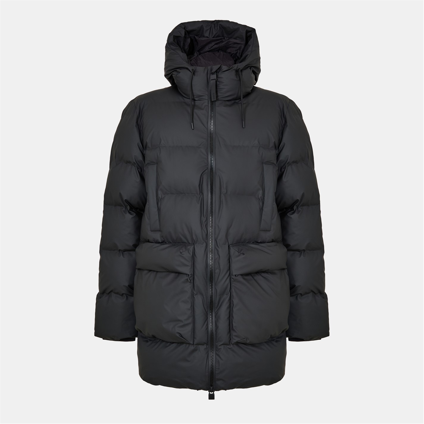 Rains | Men's Alta Waterproof Long Puffer Jacket | Men | Short Puffer ...