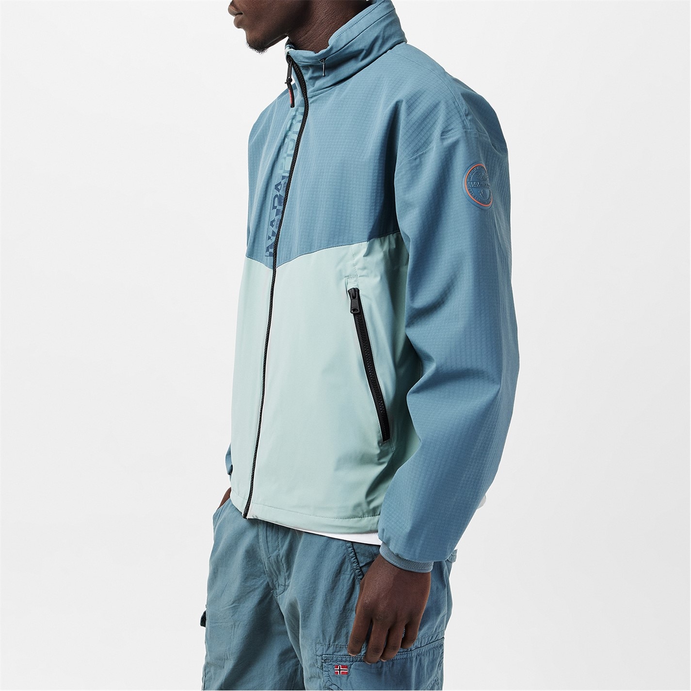 NAPAPIJRI | Men's Clay Water Resistant Rain Anorak | Men | Stormy Weat ...